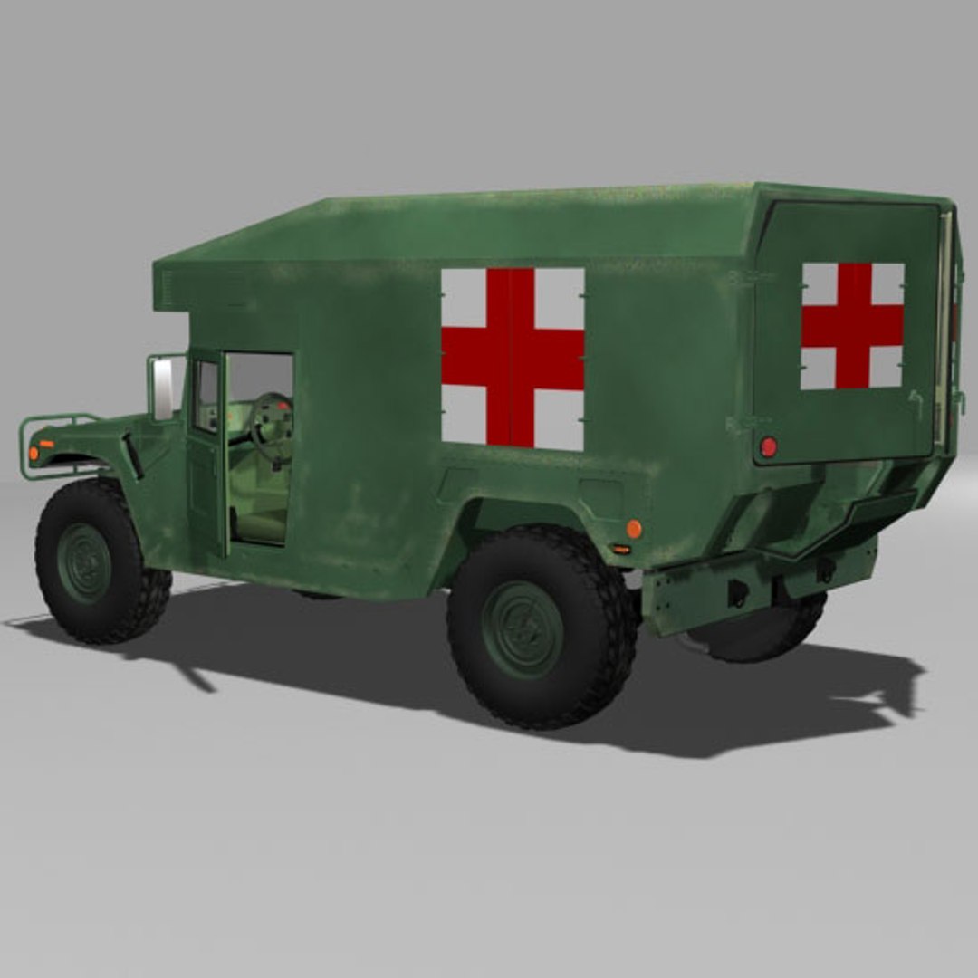 Military Amb 3d Pz3