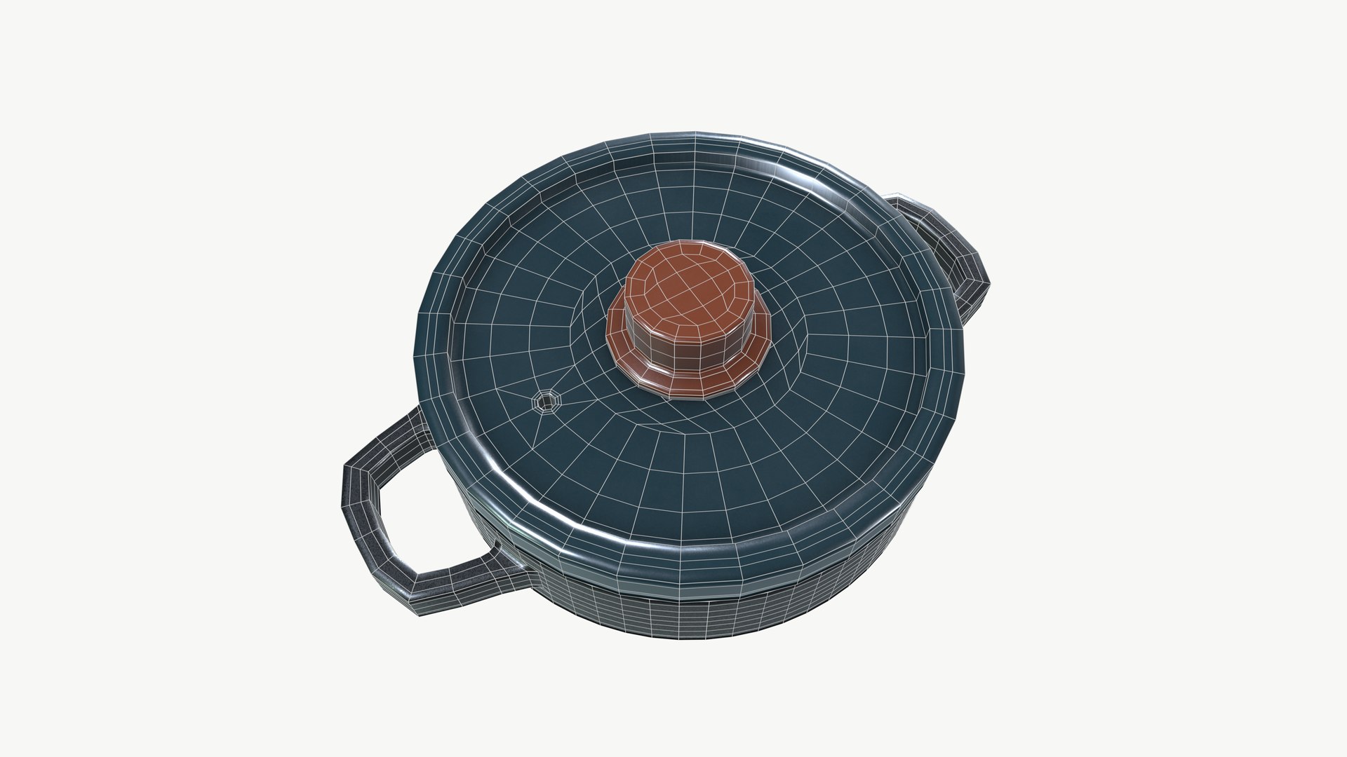 3D Model Cooking Pot - TurboSquid 2296069