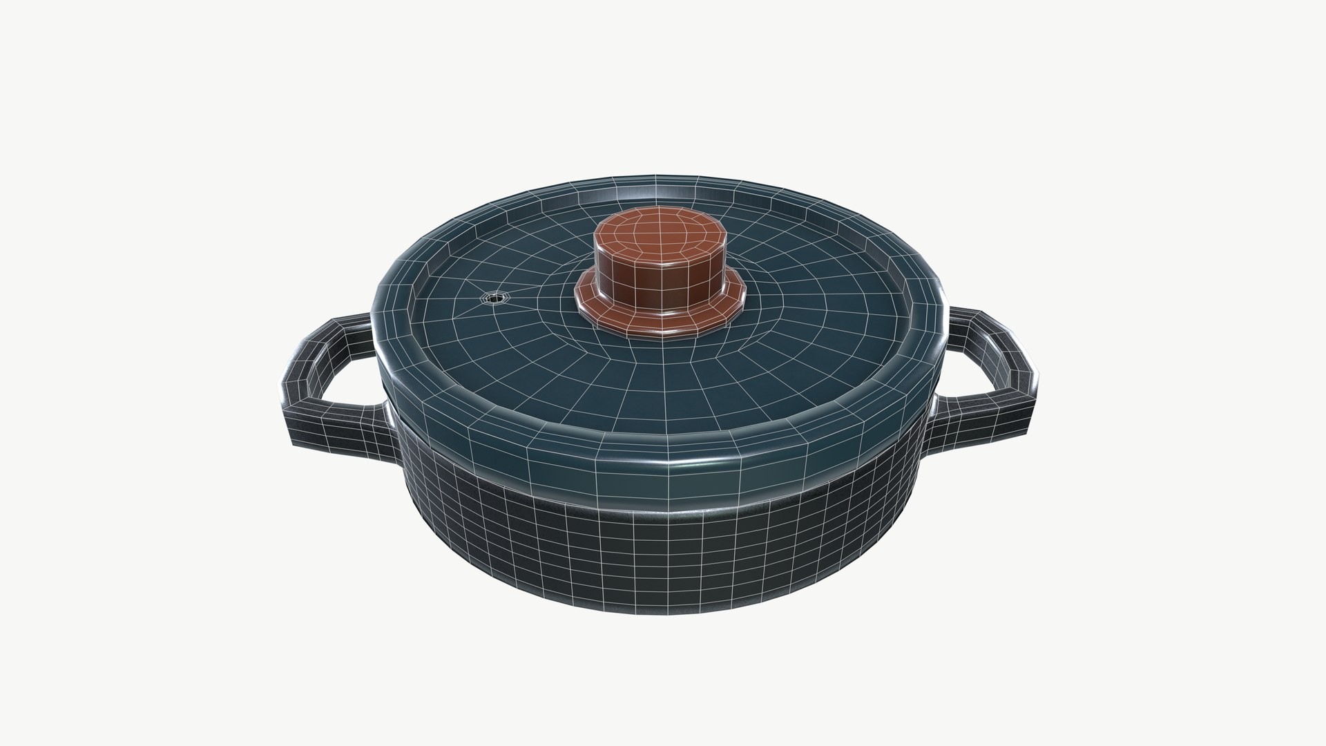 3D Model Cooking Pot - TurboSquid 2296069