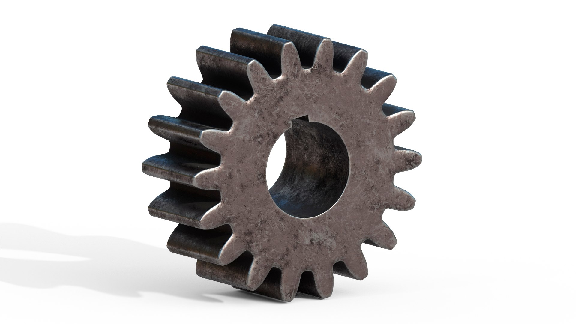 3D Model Realistic Metalic Gears - TurboSquid 1699369