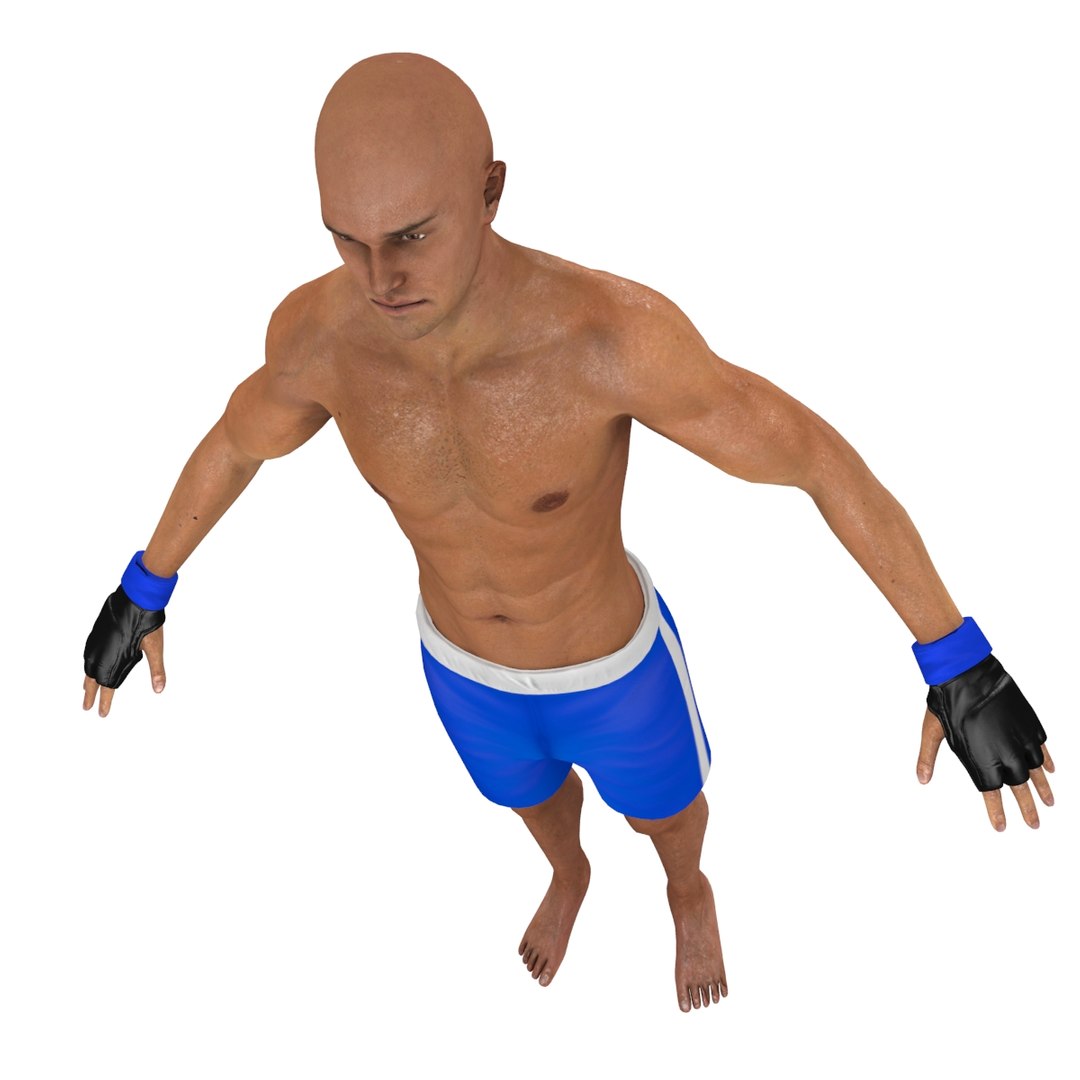 3D Mma Fighter - TurboSquid 1289686