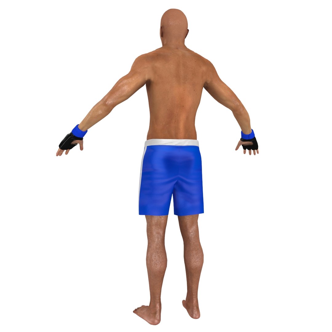 3D Mma Fighter - TurboSquid 1289686
