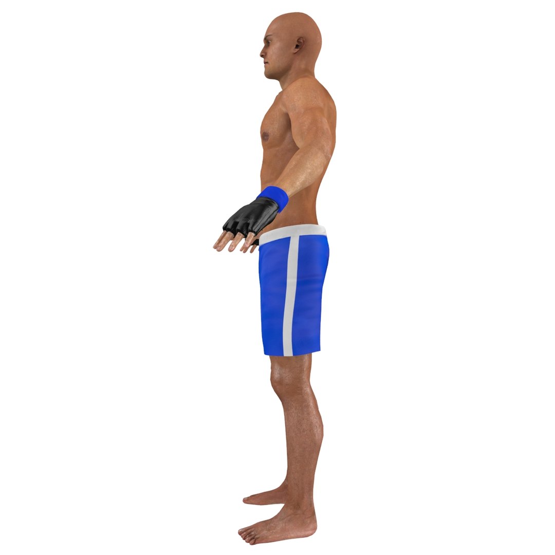 3D Mma Fighter - TurboSquid 1289686