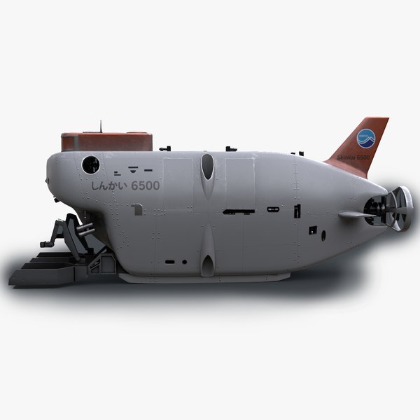 3D model Submarine Shinkai 6500 - TurboSquid 1868429