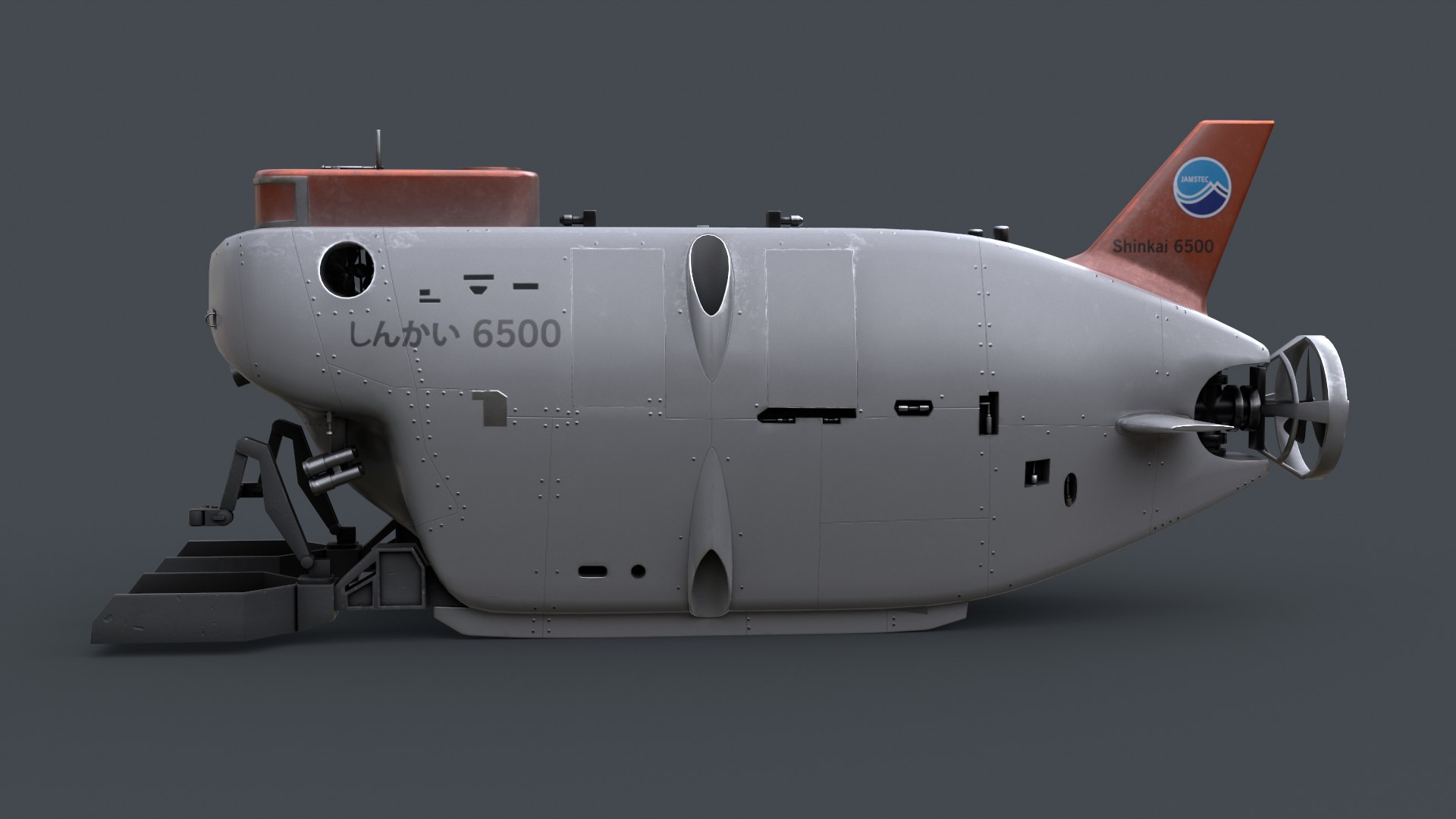 3D Model Submarine Shinkai 6500 - TurboSquid 1868429