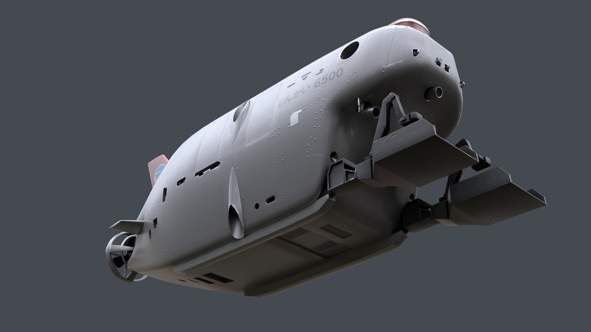 3D Model Submarine Shinkai 6500 - TurboSquid 1868429