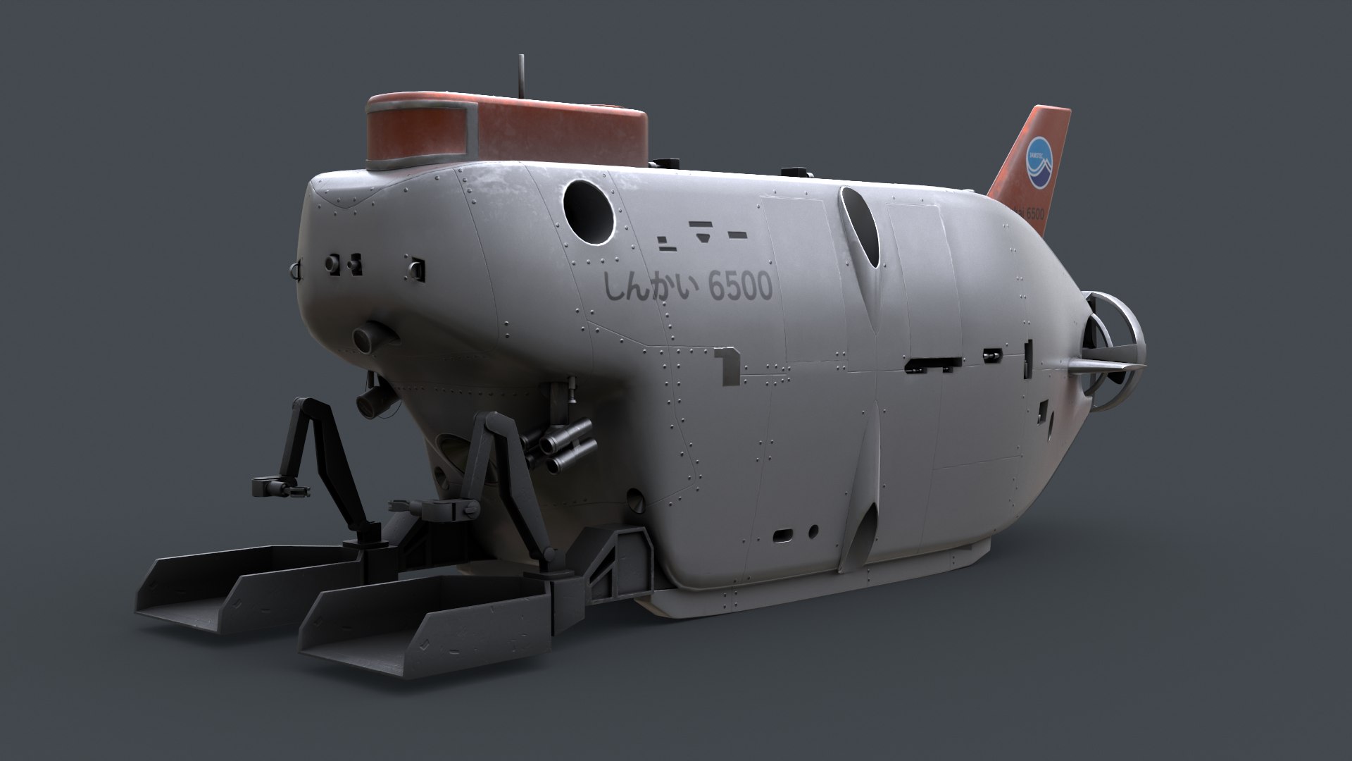 3D Model Submarine Shinkai 6500 - TurboSquid 1868429