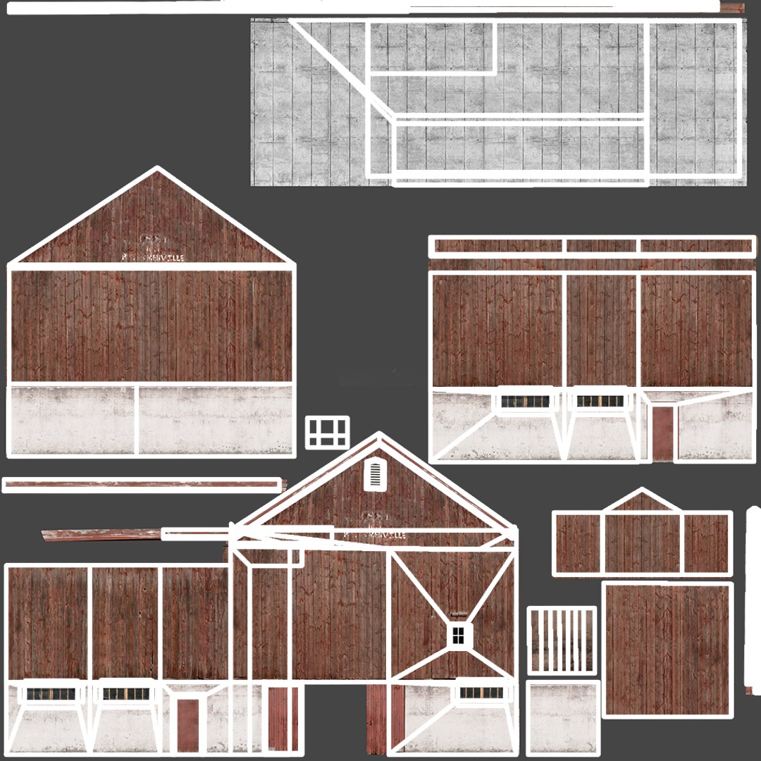 Warehouse Low Poly 3D - TurboSquid 2175700