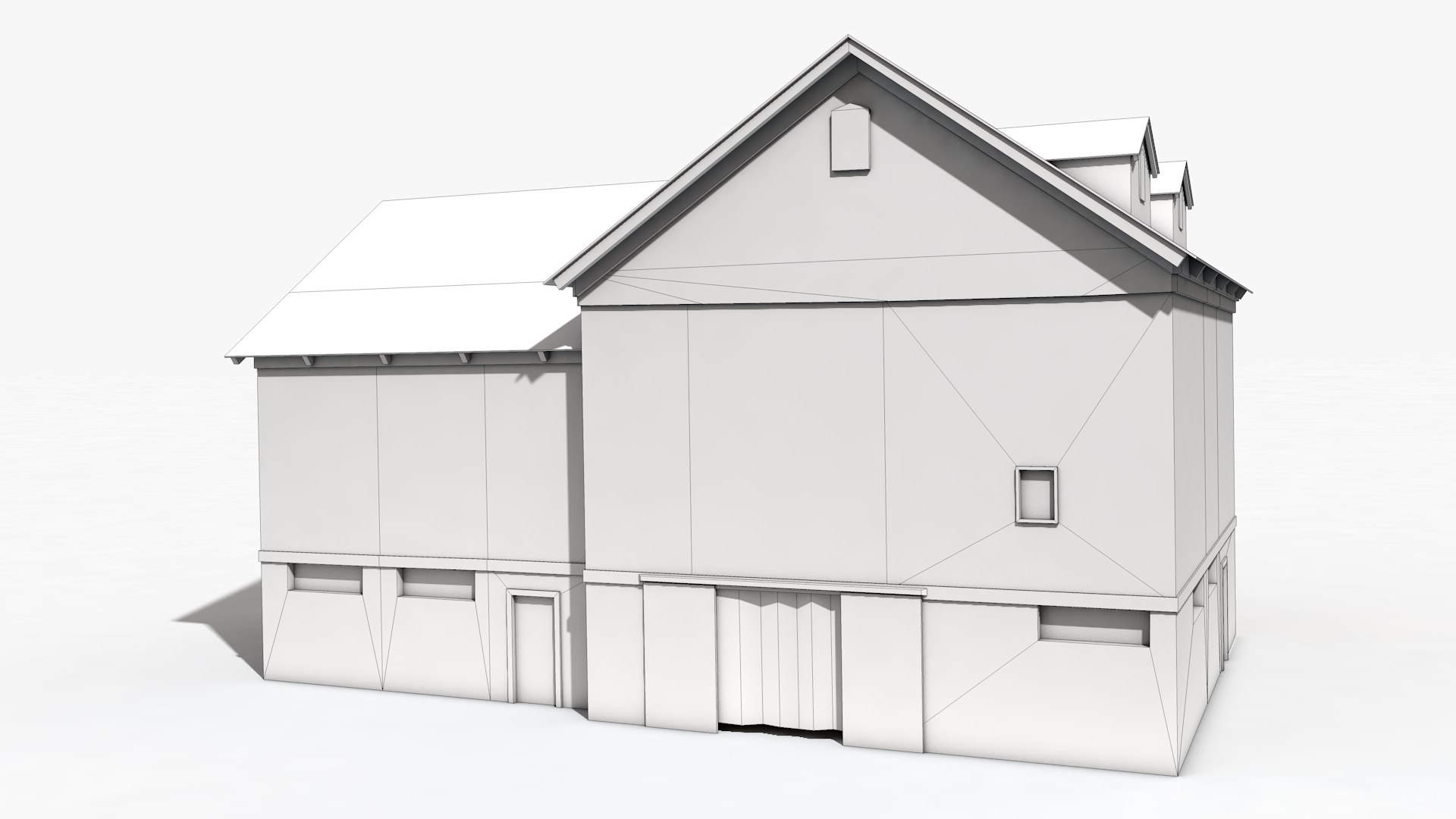 Warehouse Low Poly 3D - TurboSquid 2175700