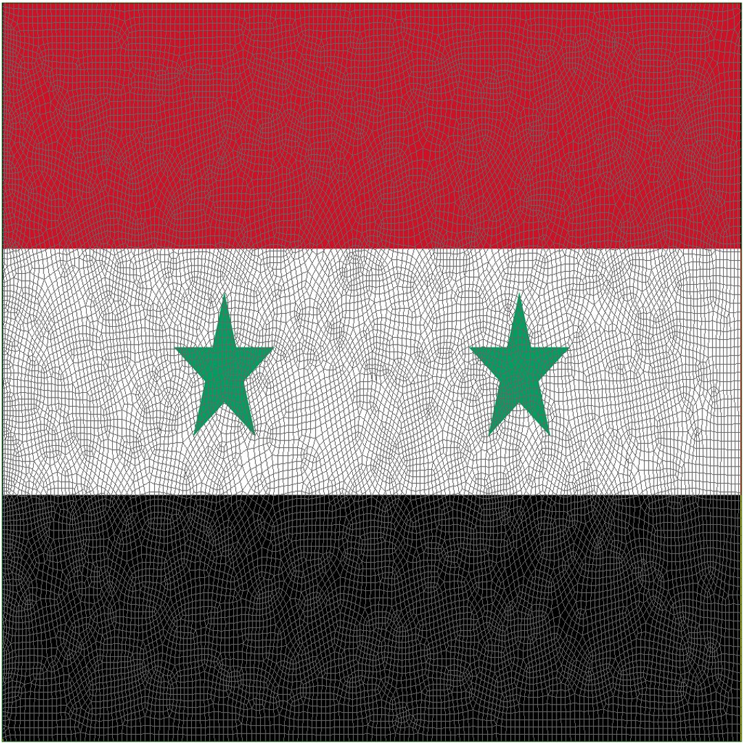 Syrian Office Flag 3D Model - TurboSquid 1352216