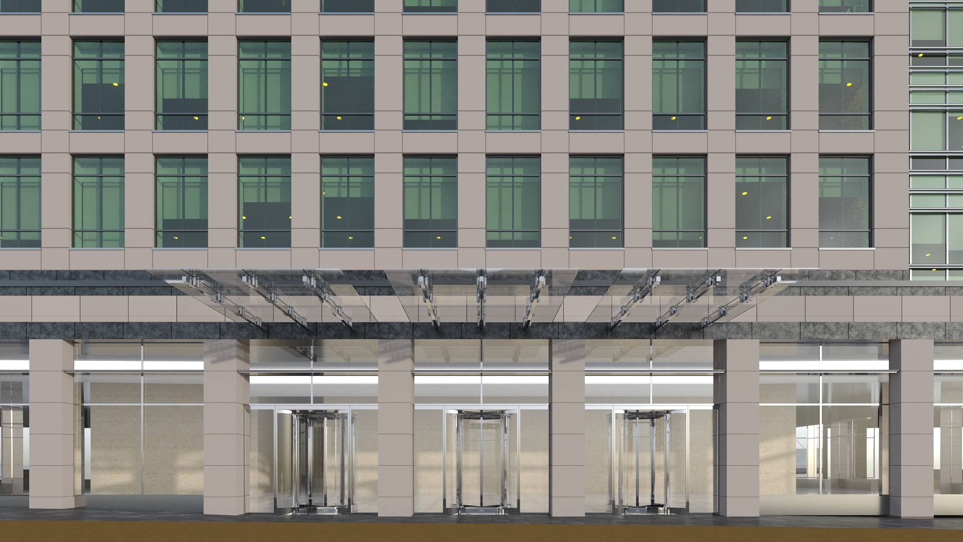 40 And 60 Bank Street Buildings Canary Wharf 3D - TurboSquid 1954653