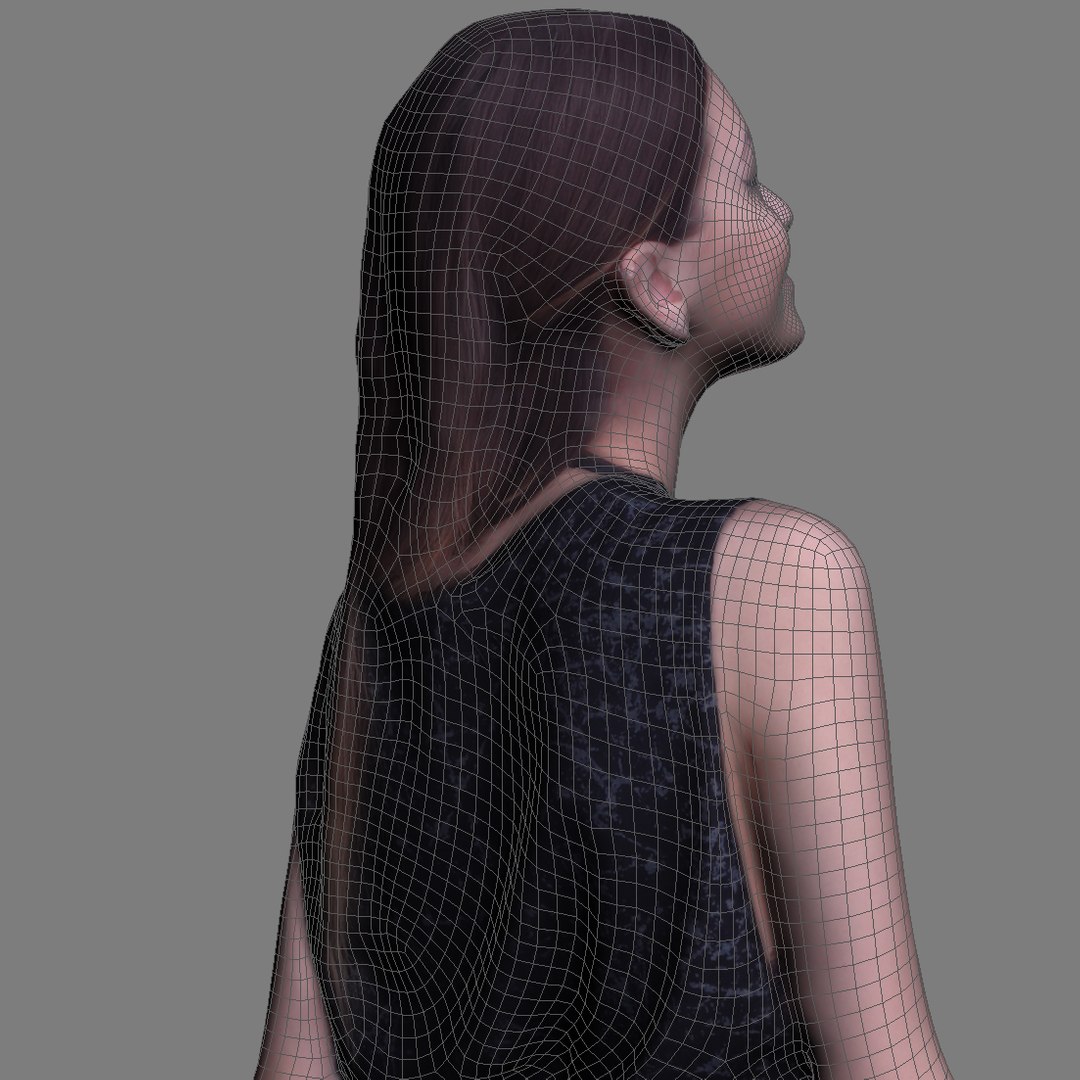 3d Model Realistic Human