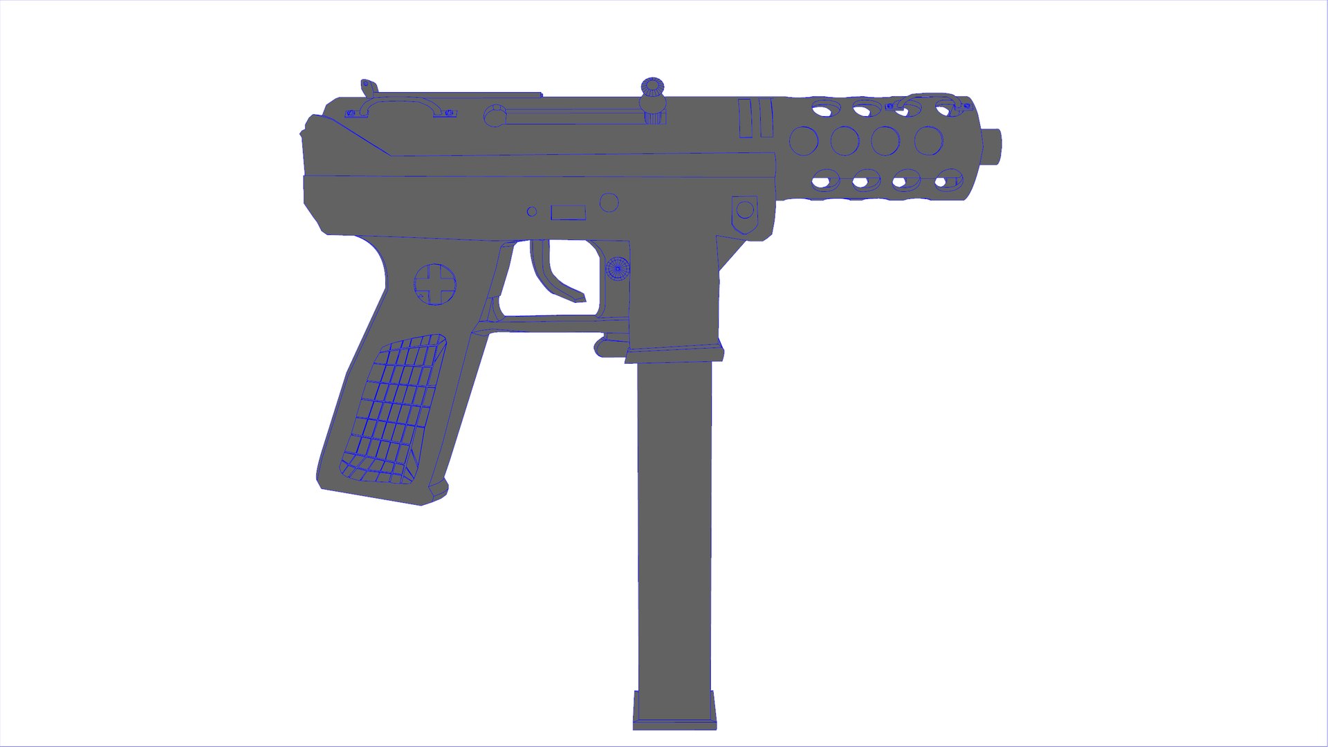 3d Obj Tec-9 Tec 9
