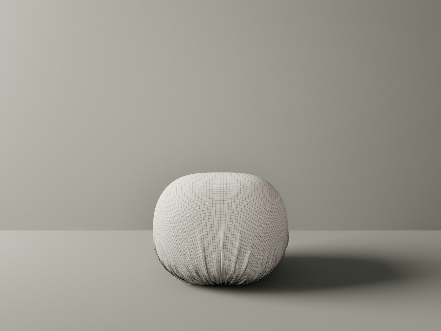 3D Model Velvet Pouf - TurboSquid 2275746