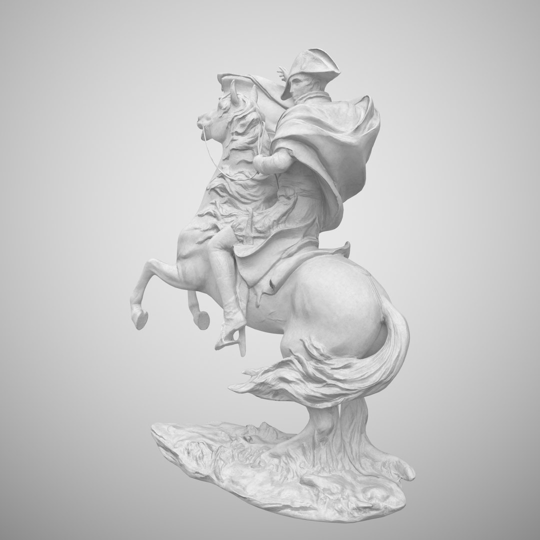 Napoleon Crossing The Alps Plaster 3D - TurboSquid 1812726