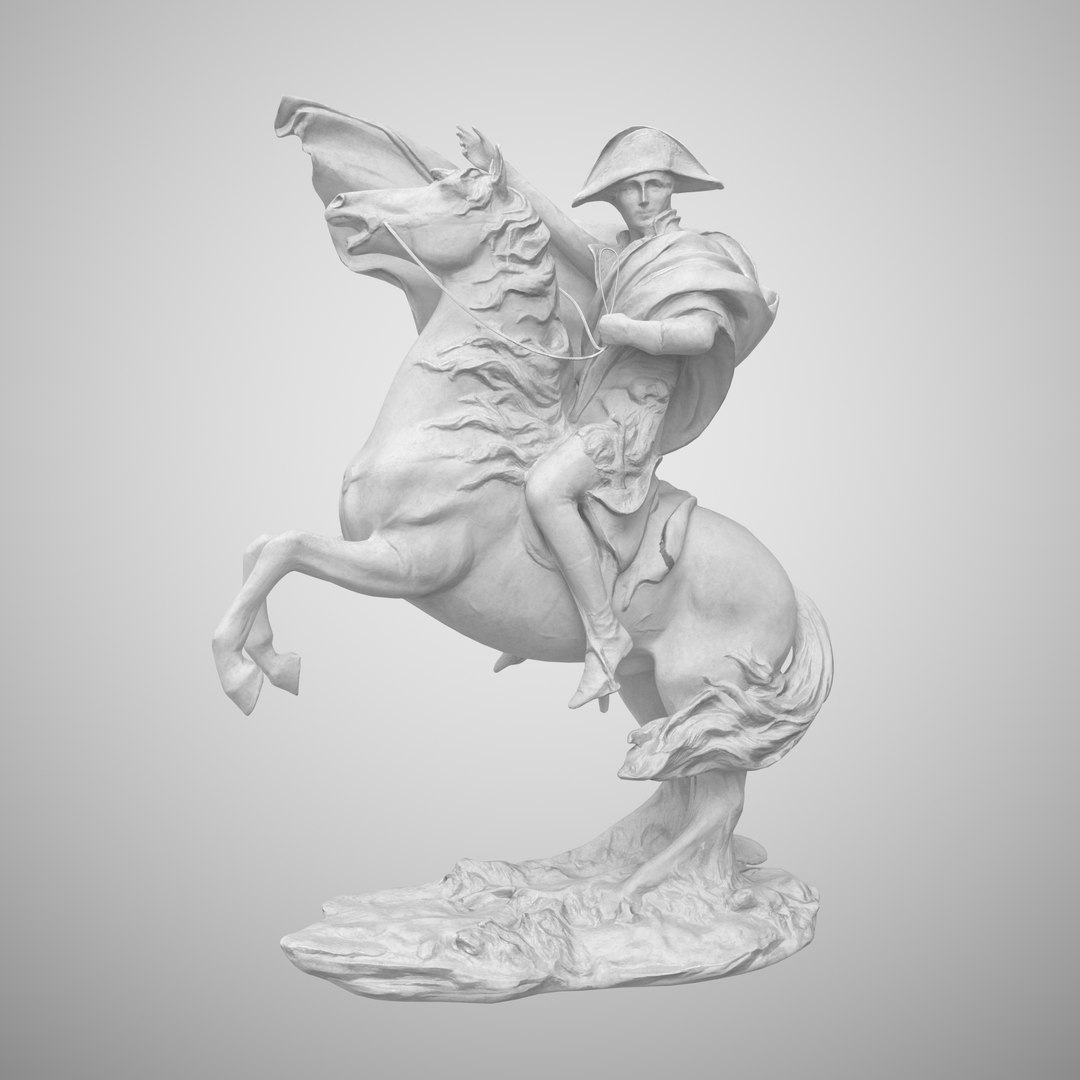 Napoleon Crossing The Alps Plaster 3D - TurboSquid 1812726