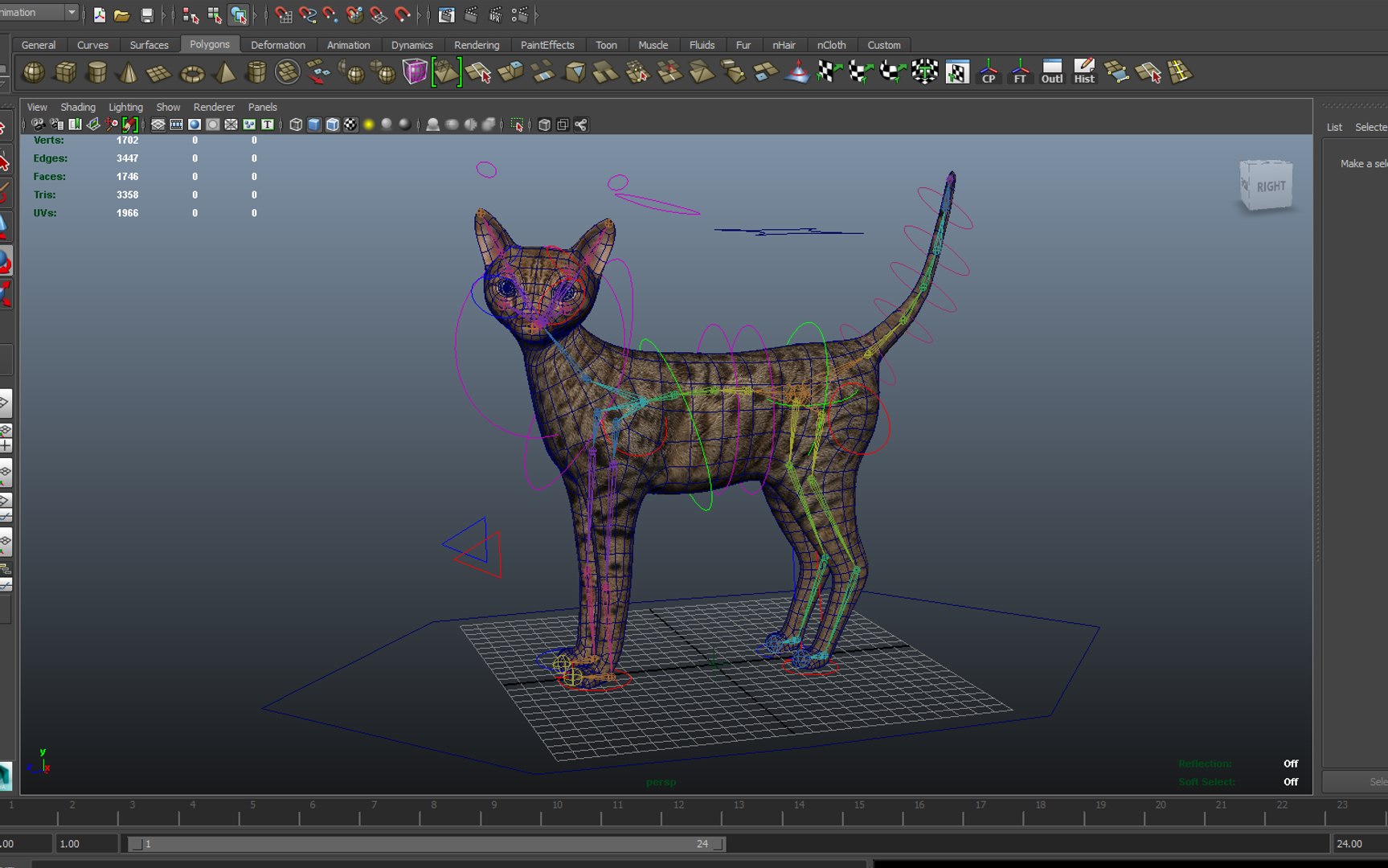 3D cat rigged - TurboSquid 1197930