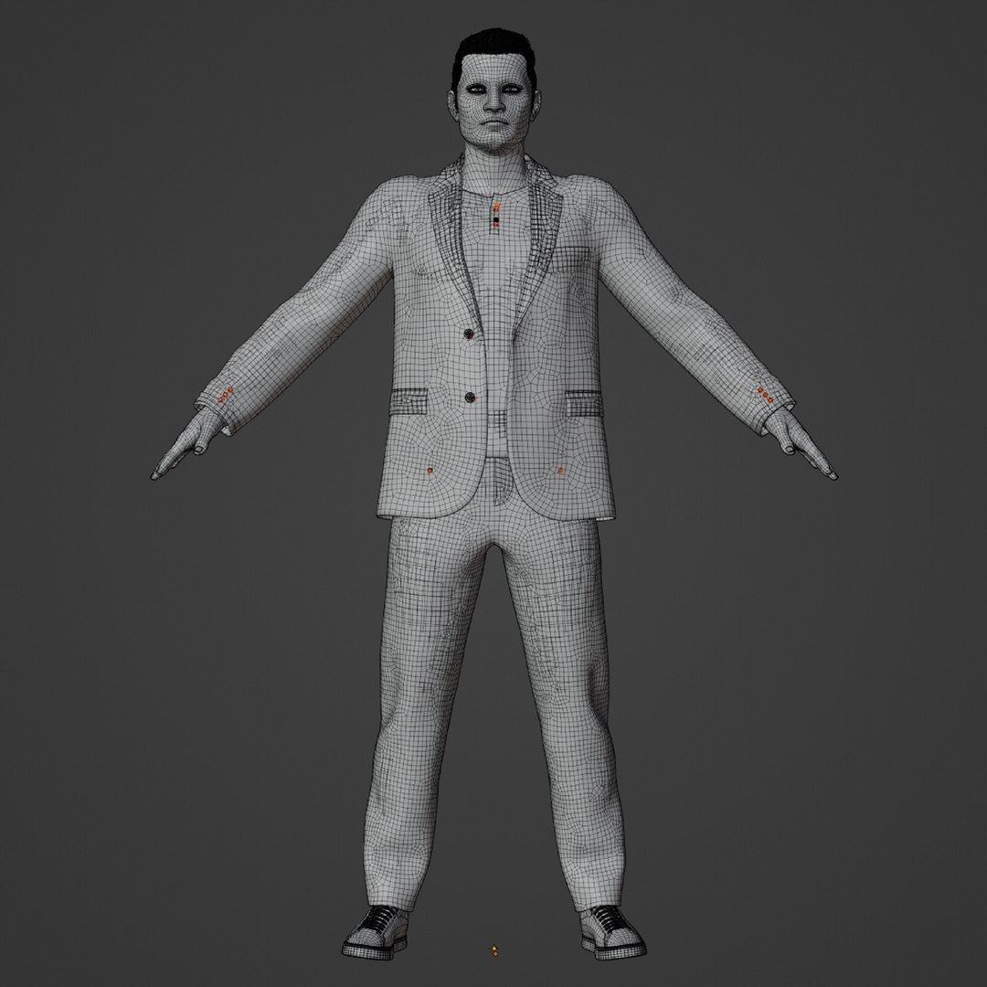 3D Michael Realistic Character Model - TurboSquid 2030443