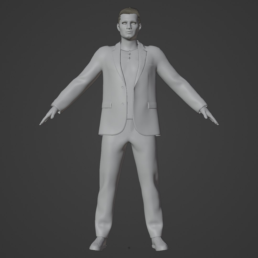 3D Michael Realistic Character Model - TurboSquid 2030443