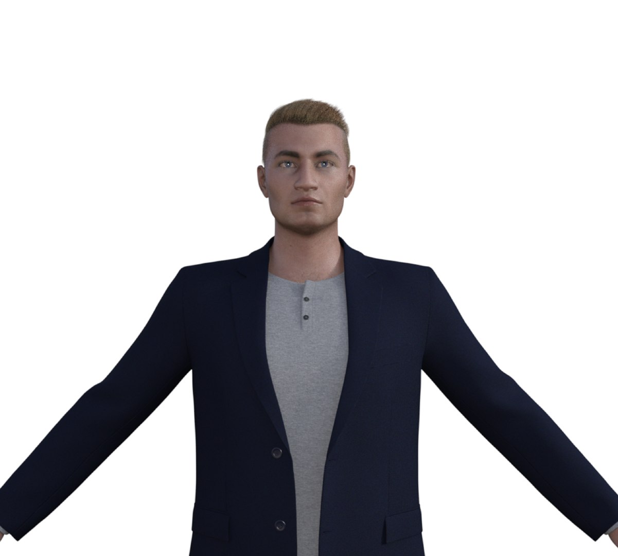 3D Michael Realistic Character Model - TurboSquid 2030443