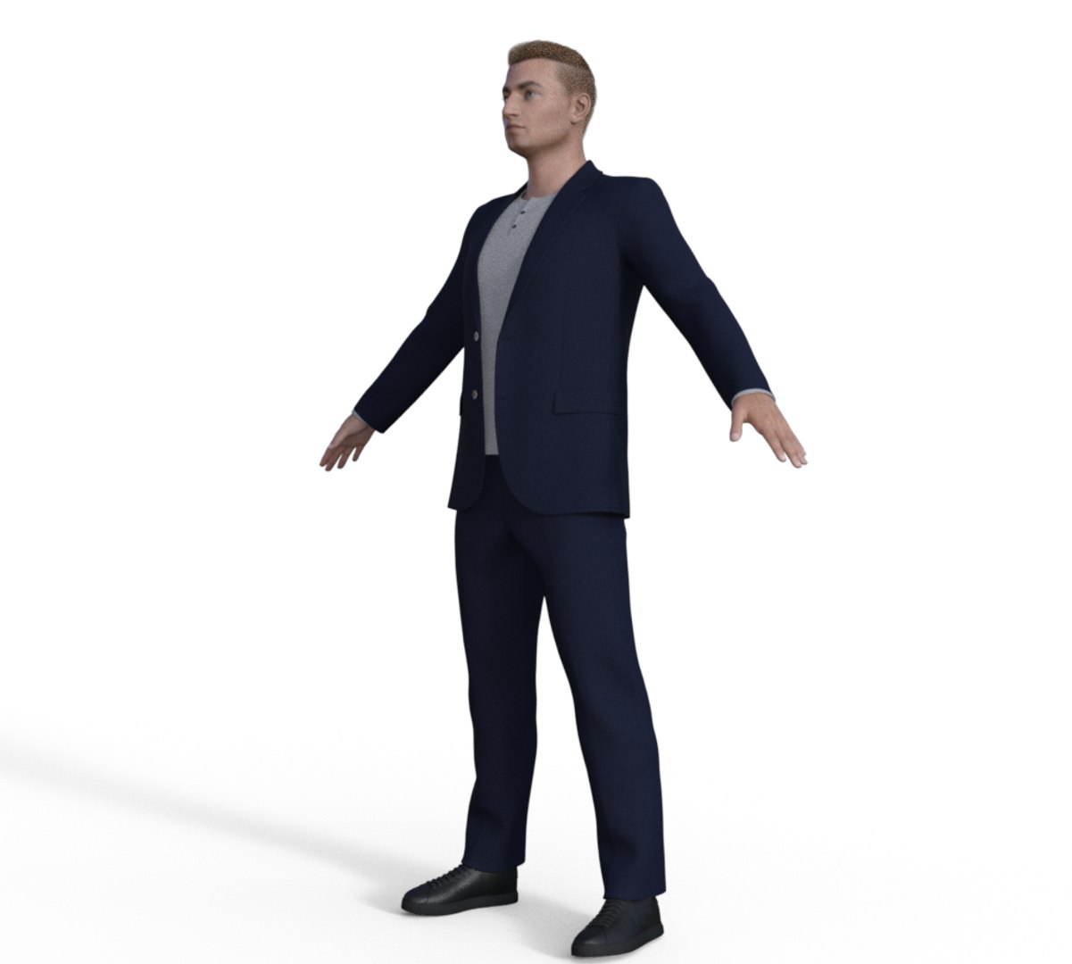 3D Michael Realistic Character Model - TurboSquid 2030443