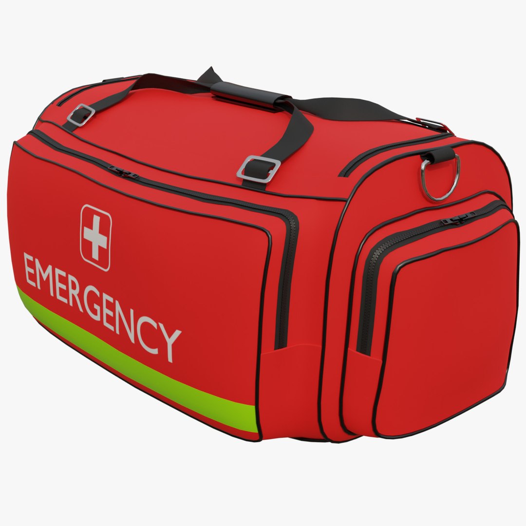 Medical Bag 1 Basic 3D model - TurboSquid 2067552