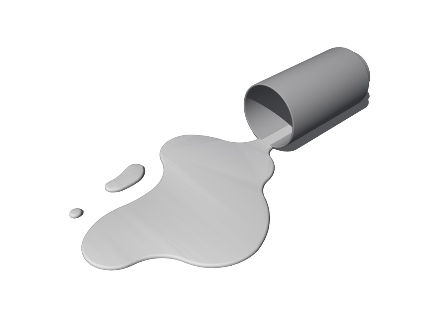 Spilled Milk Glass Liquid Lwo