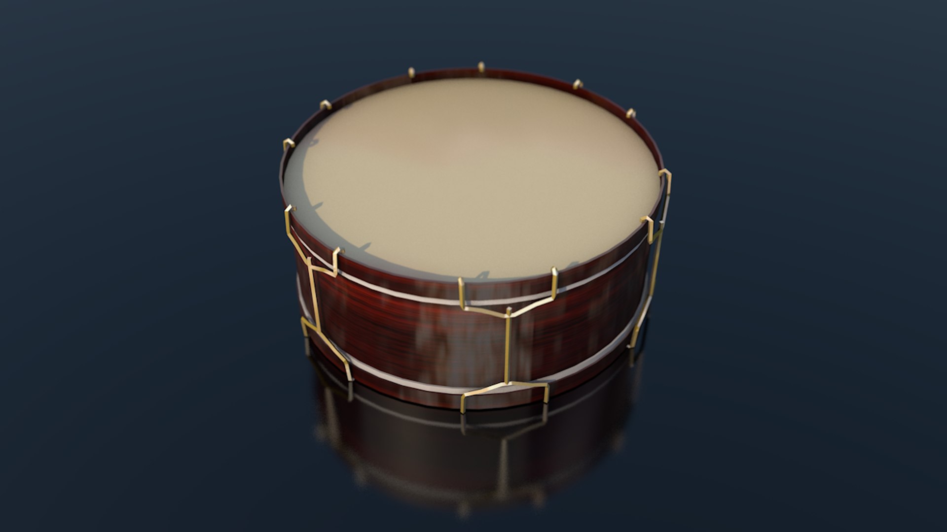 3D drum tambor percussion musical instrument model - TurboSquid 1465069