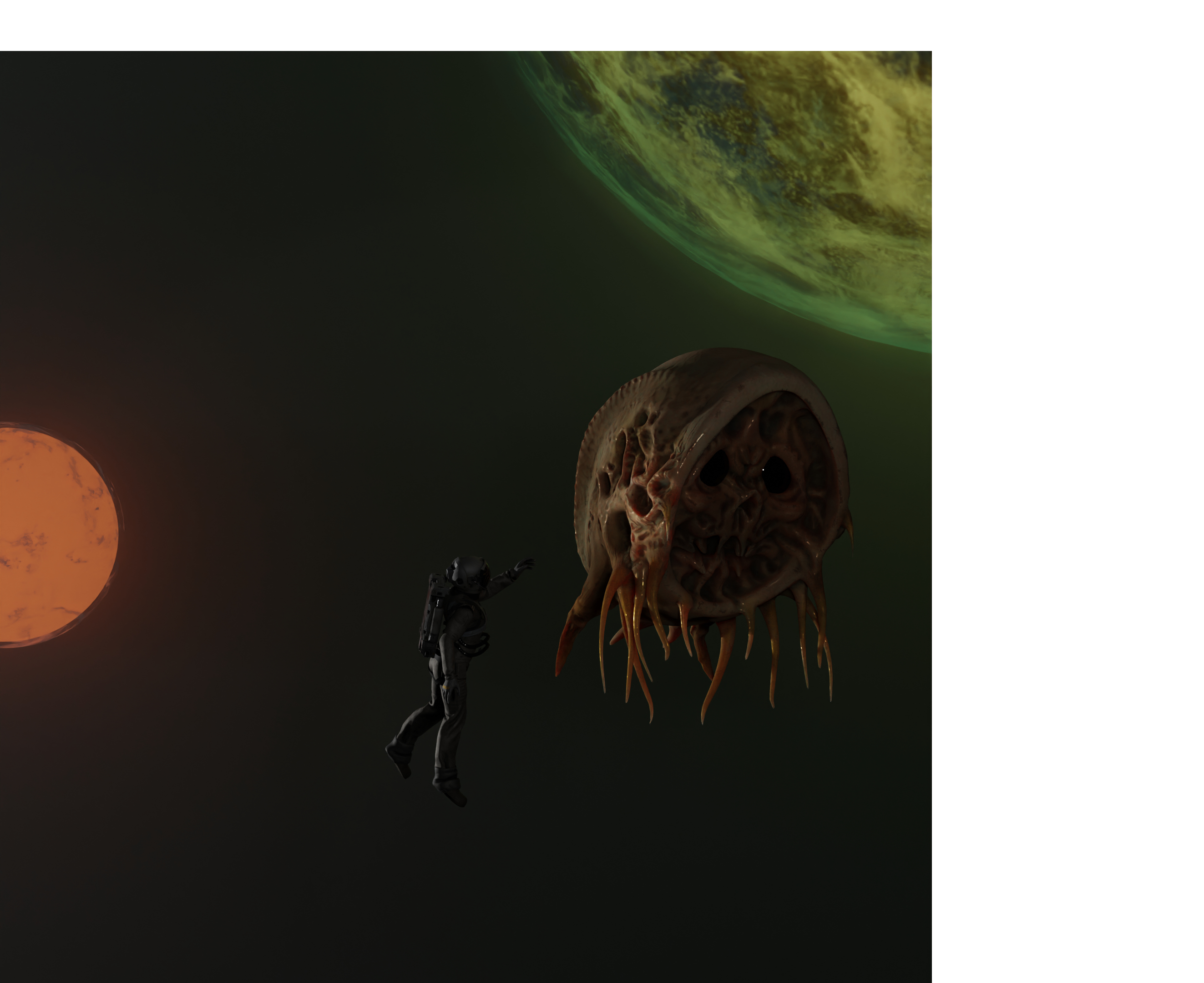 3D Alien dave - TurboSquid 1952163