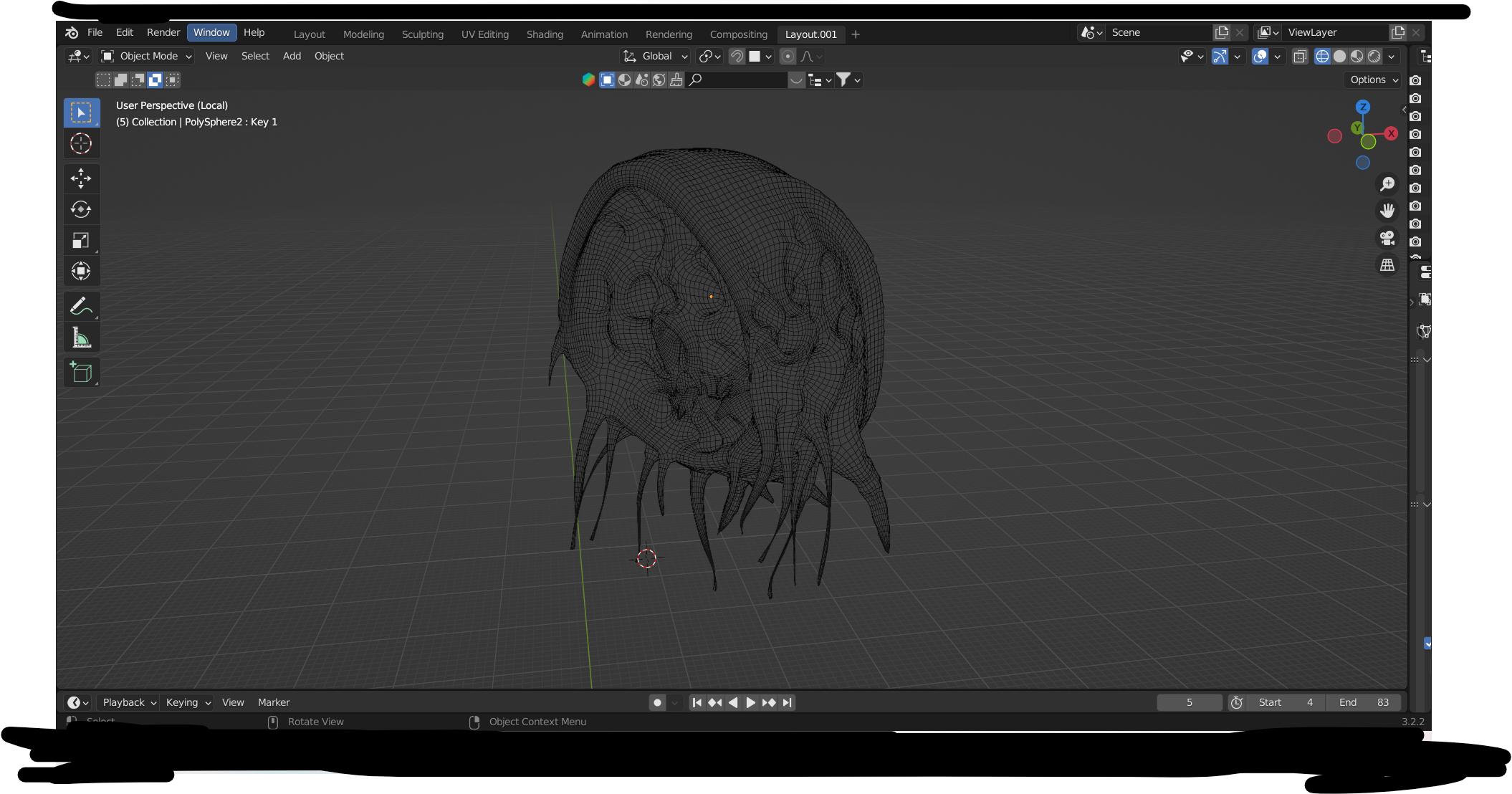 3D Alien dave - TurboSquid 1952163