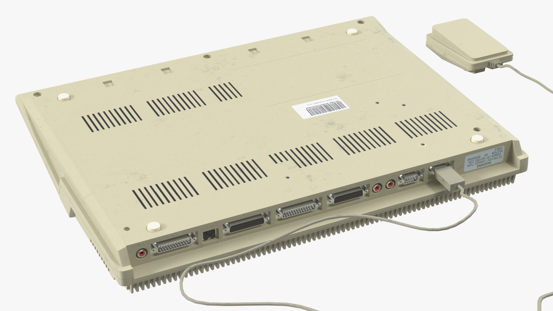 Amiga 500 Home Computer Old Keyboard 3D - TurboSquid 2062000