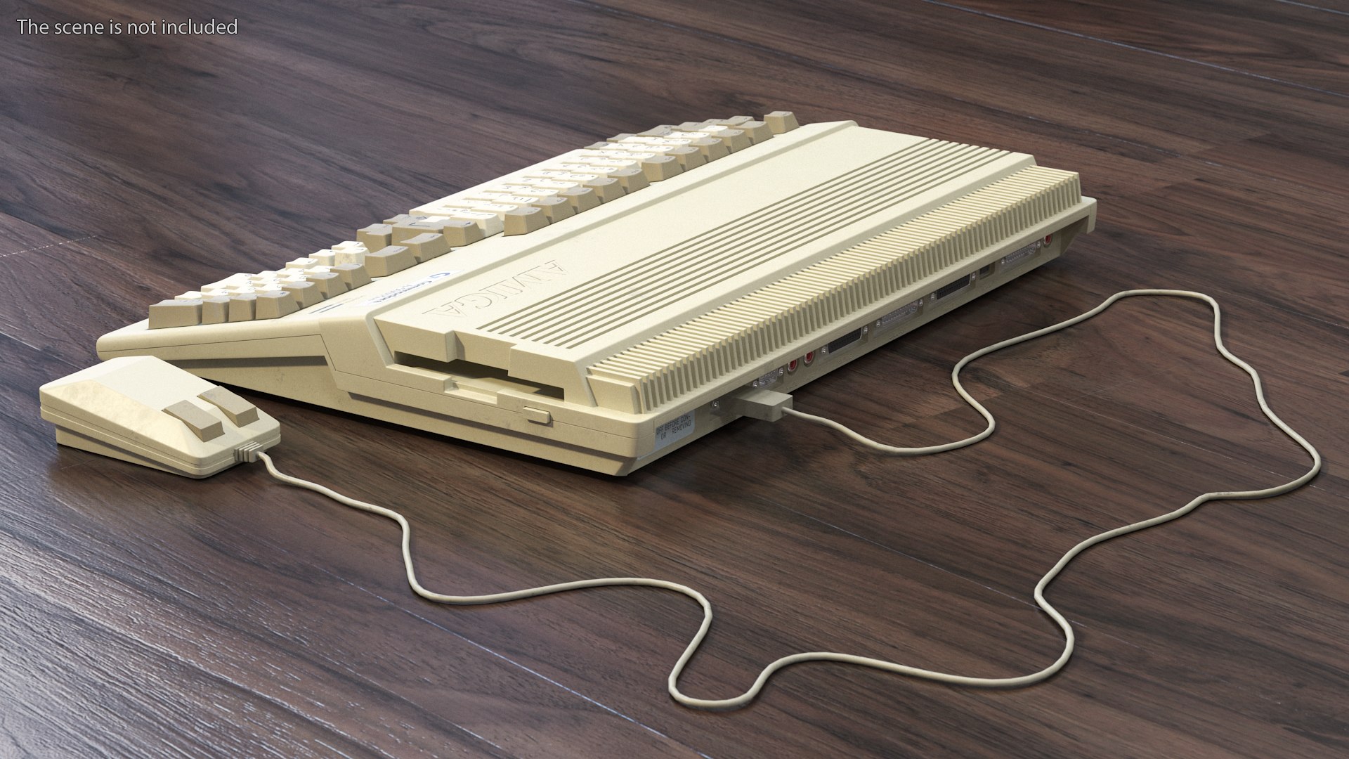 Amiga 500 Home Computer Old Keyboard 3D - TurboSquid 2062000