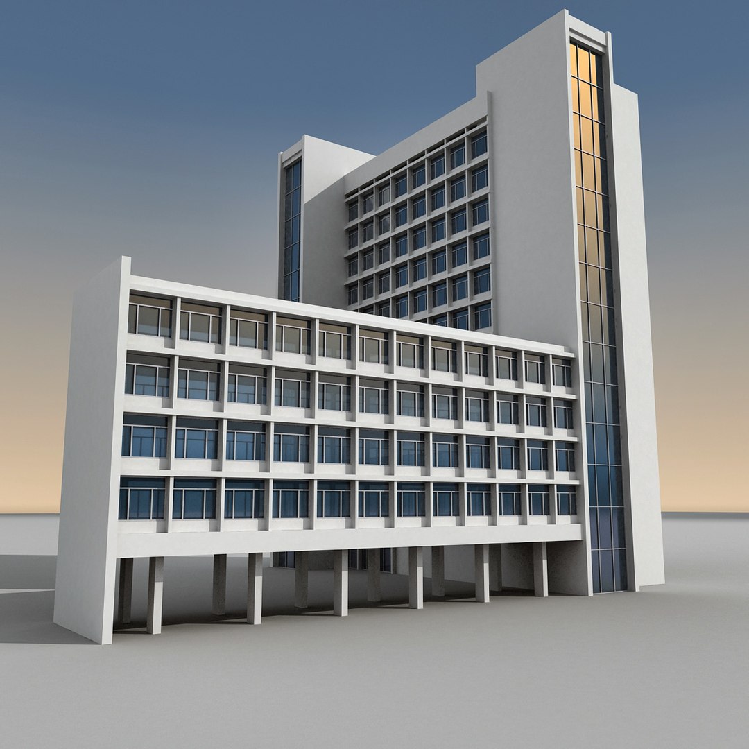 3d Modern Building