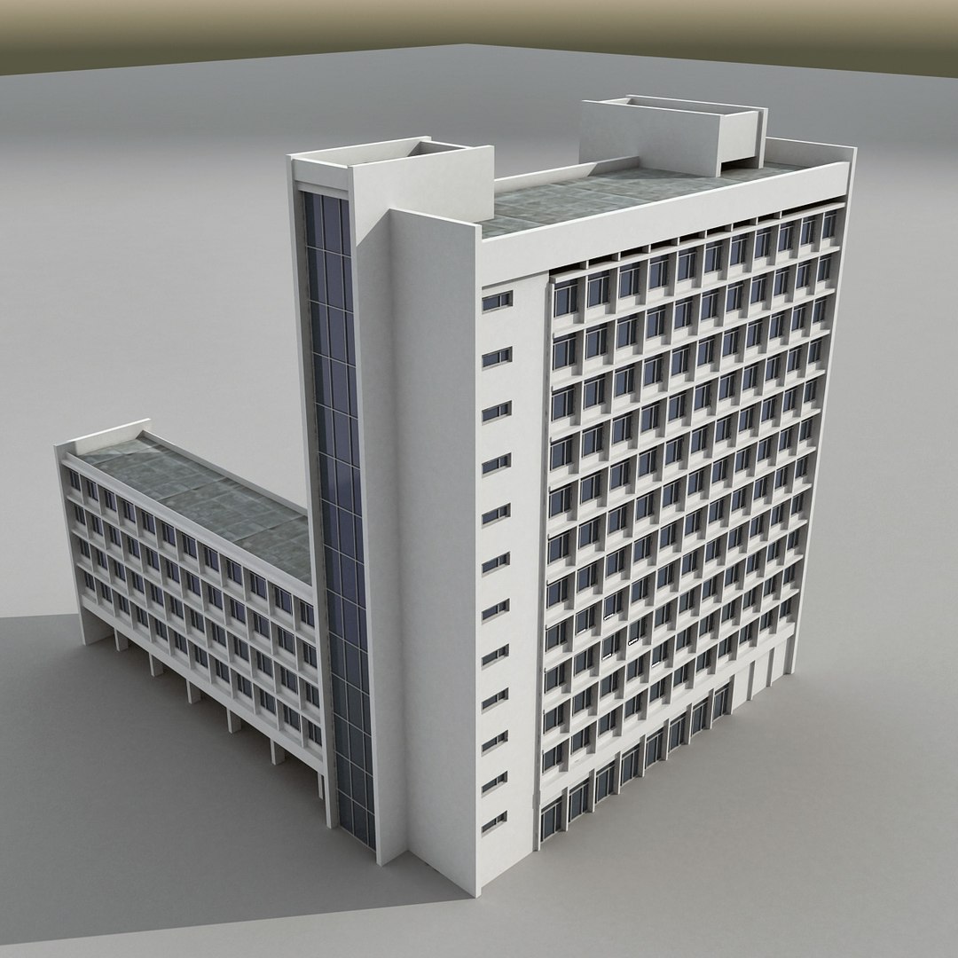 3d Modern Building