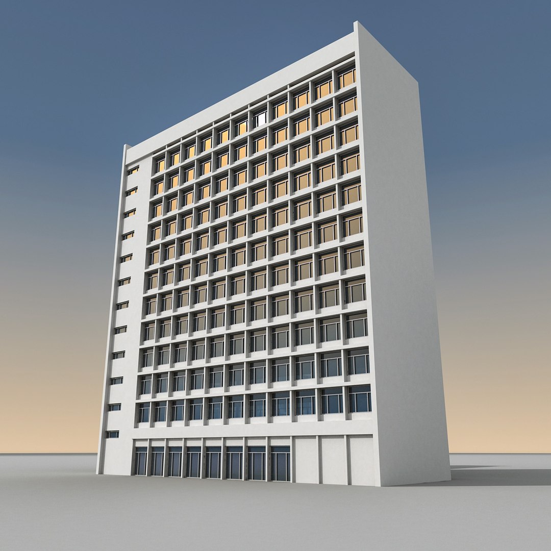 3d Modern Building