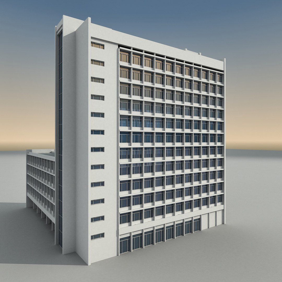 3d Modern Building
