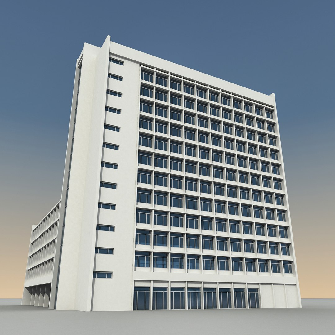 3d Modern Building