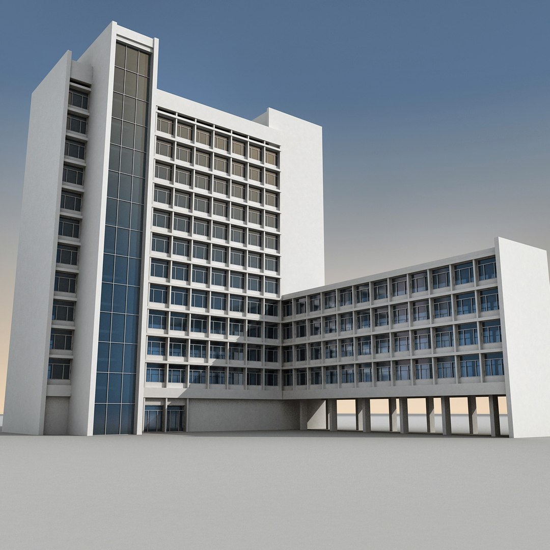 3d Modern Building