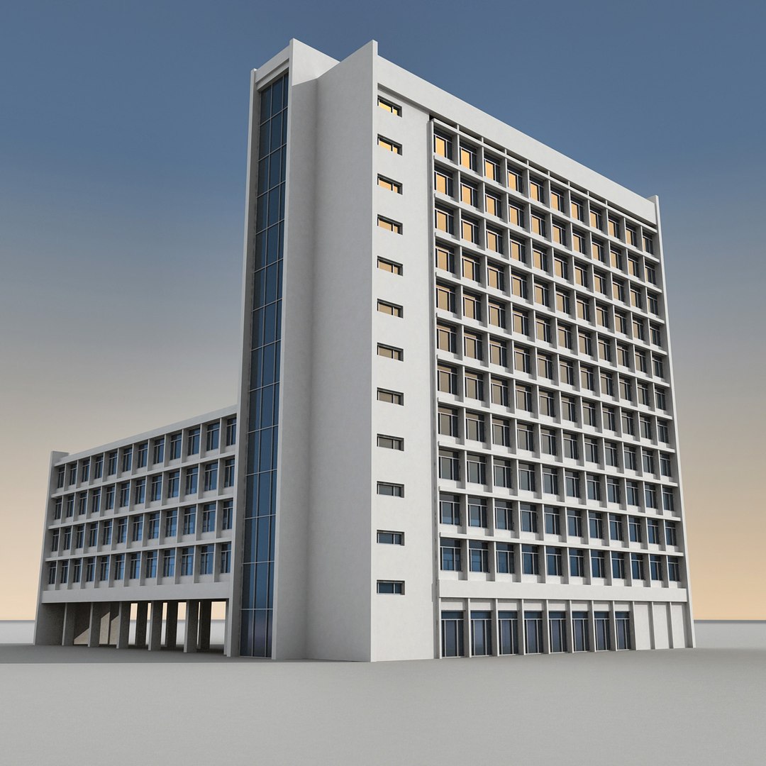 3d Modern Building