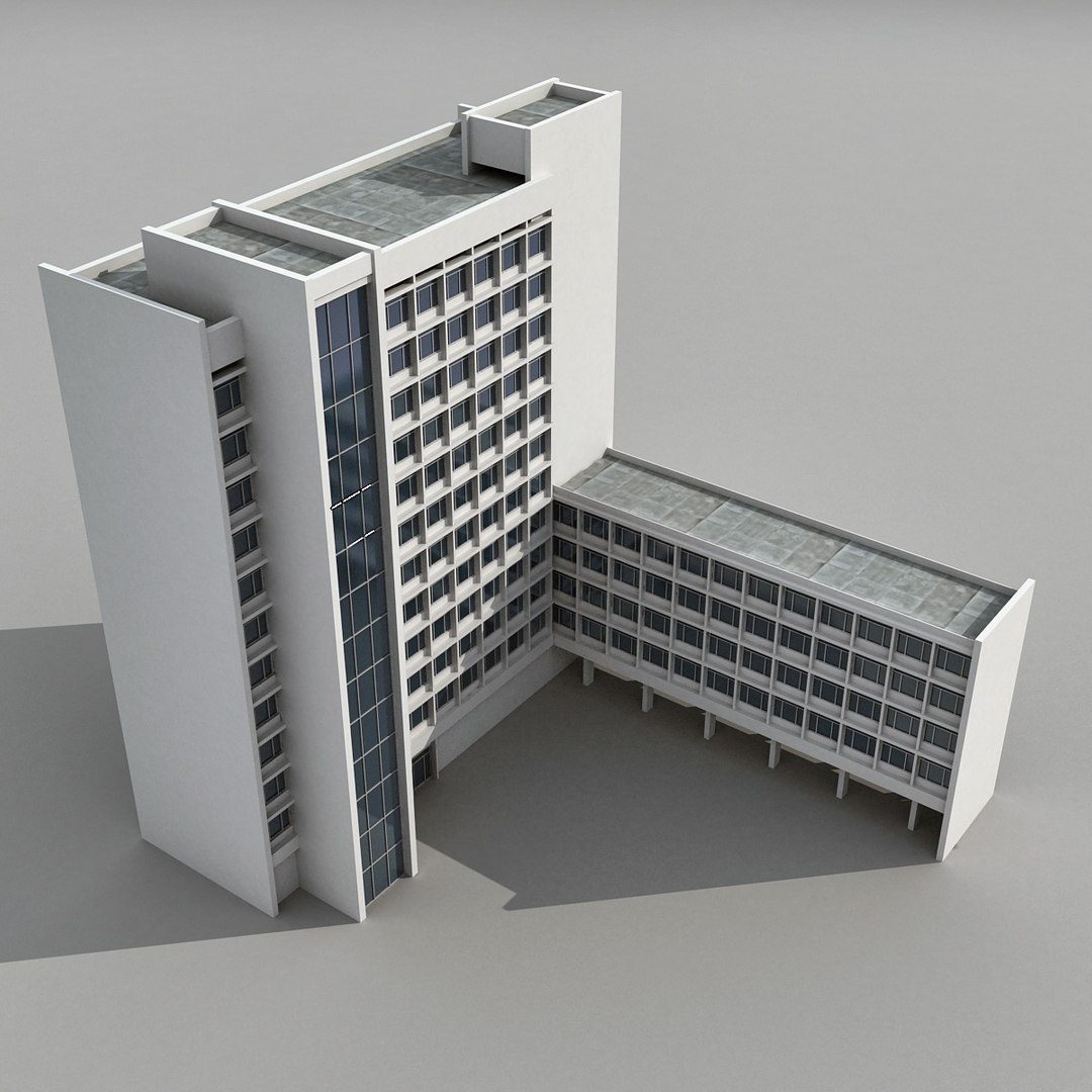 3d Modern Building