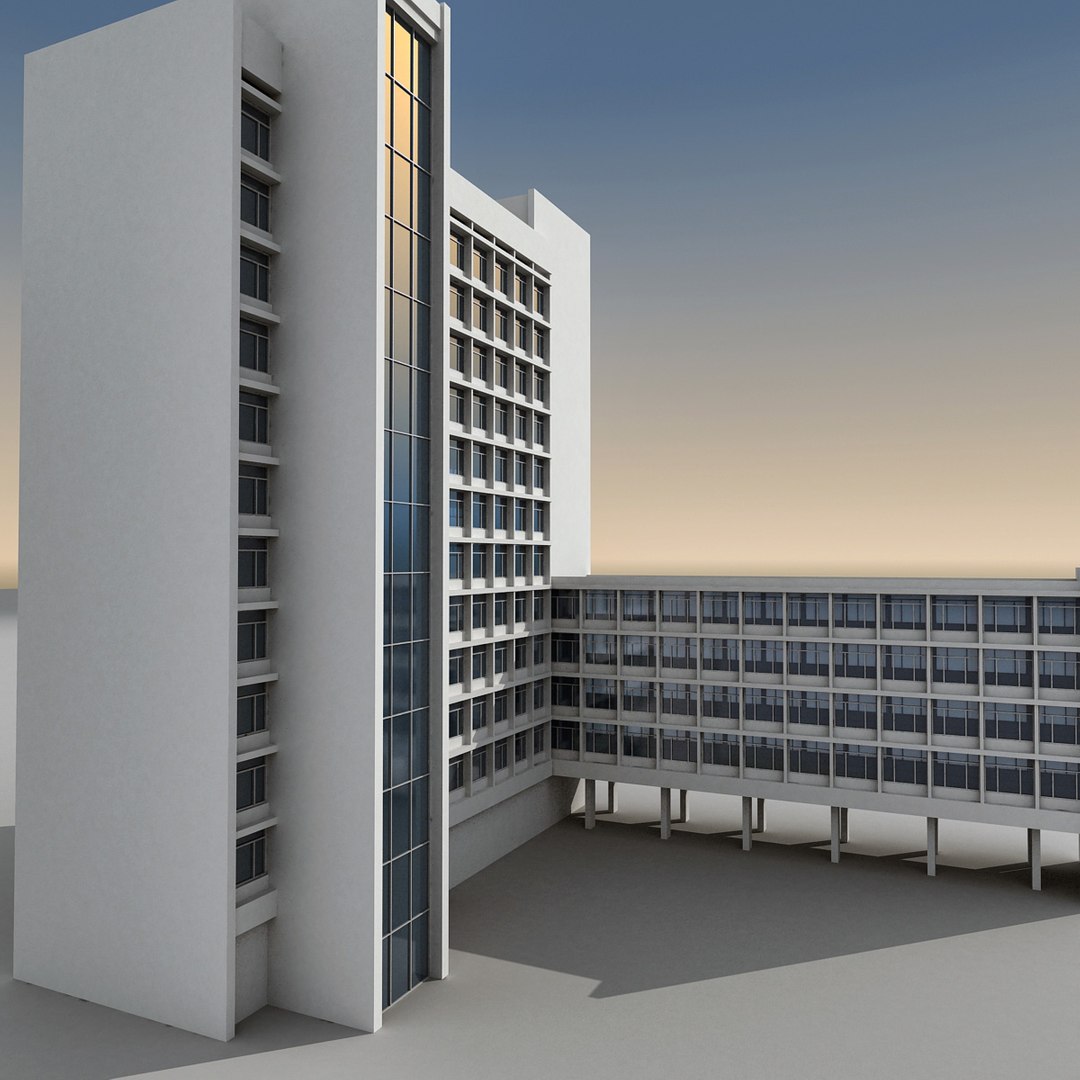 3d Modern Building
