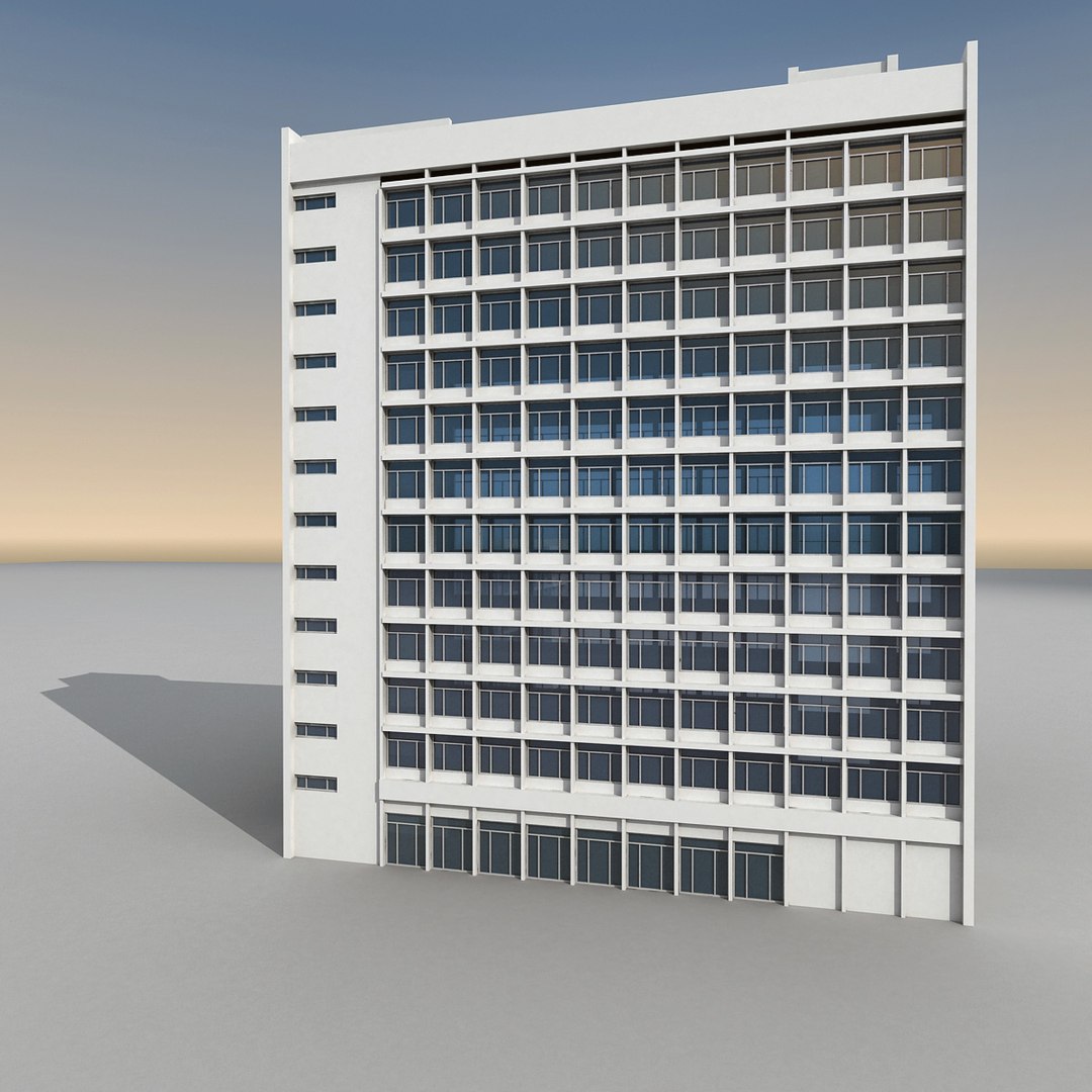 3d Modern Building