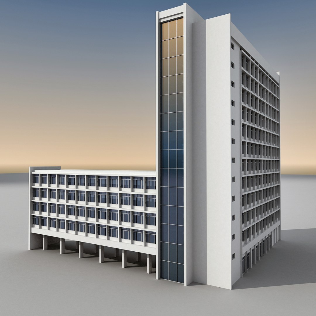 3d Modern Building