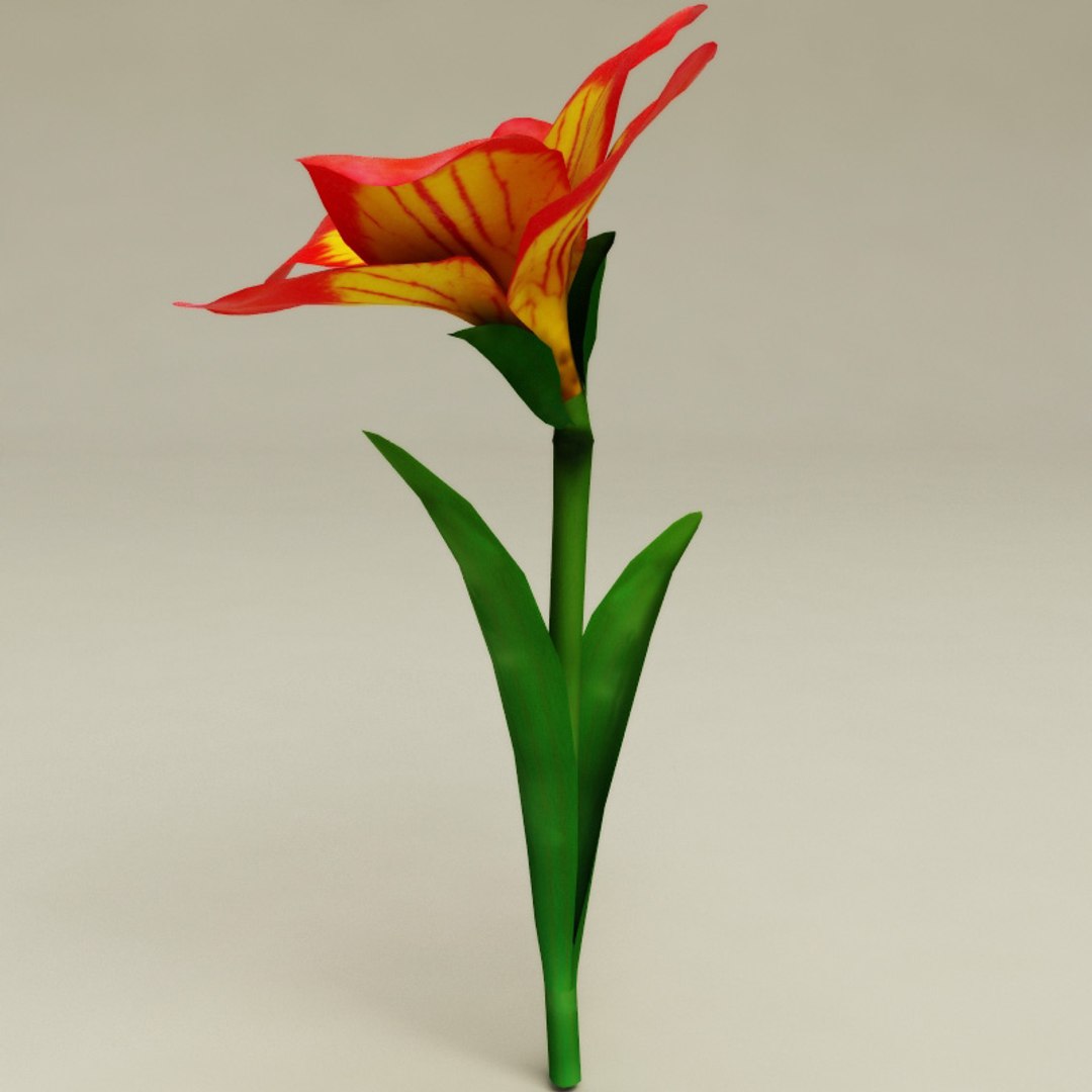 3d Freesia V2 Model