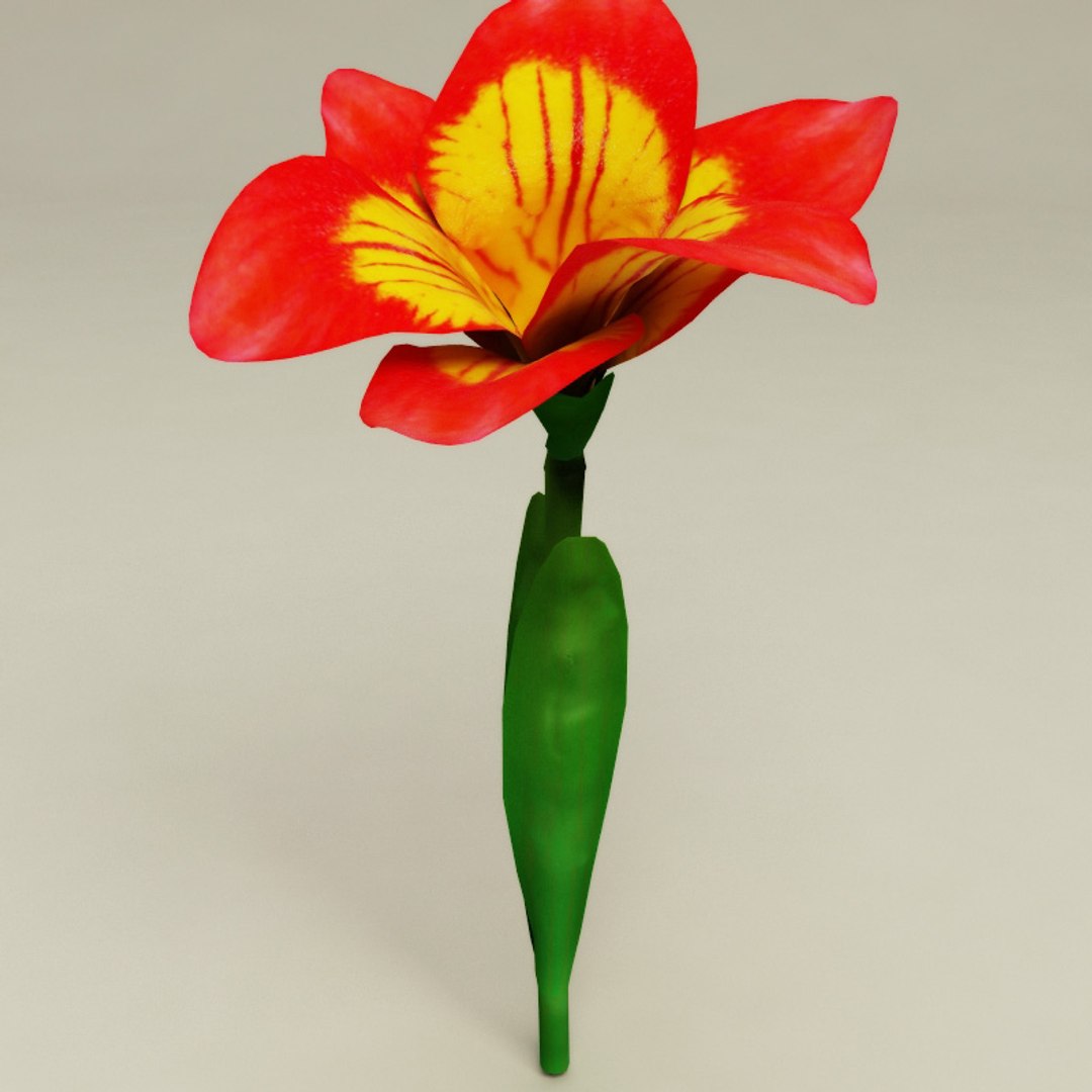 3d Freesia V2 Model