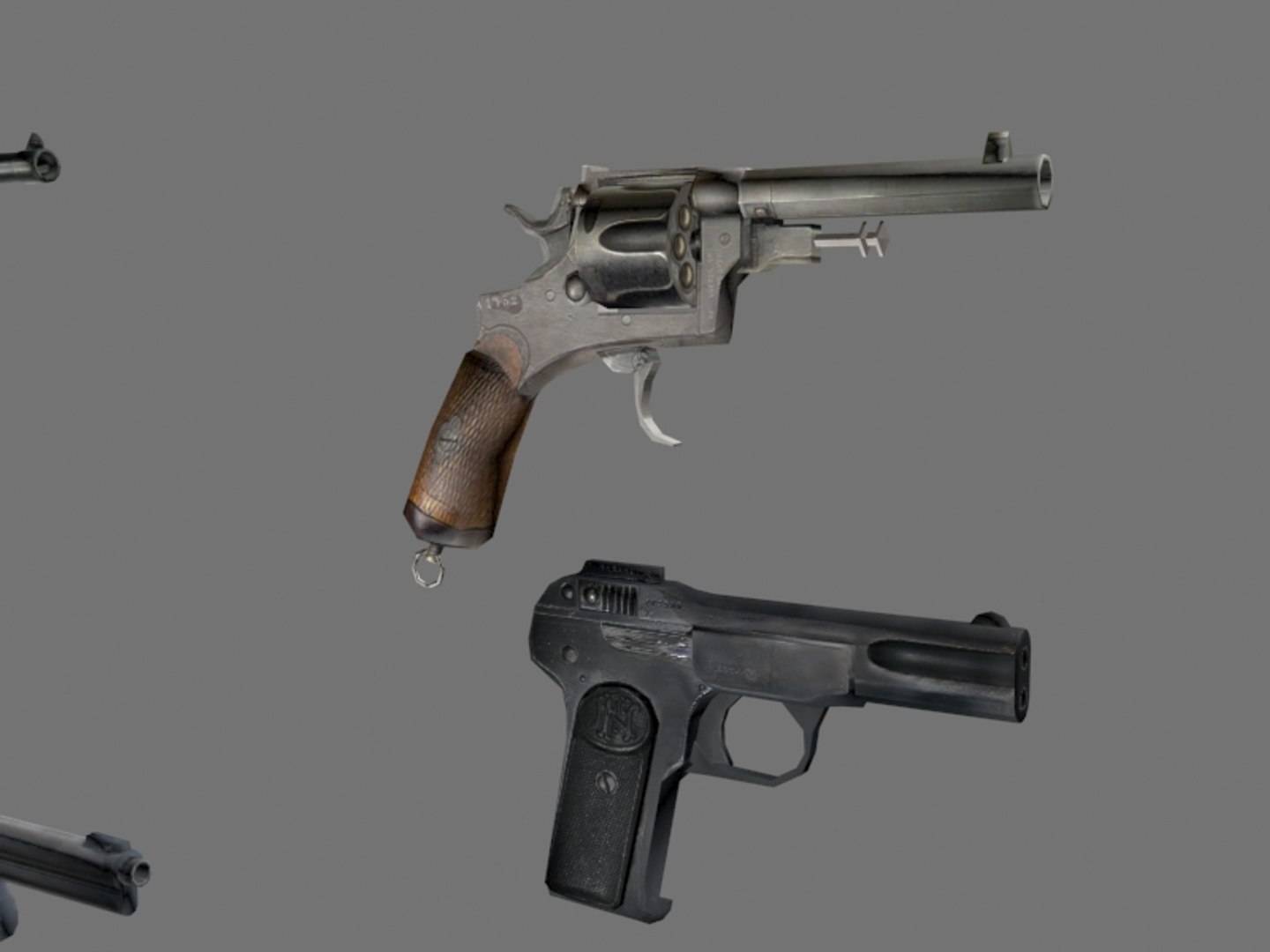 Bergmann Mg15 Browning 3d Model