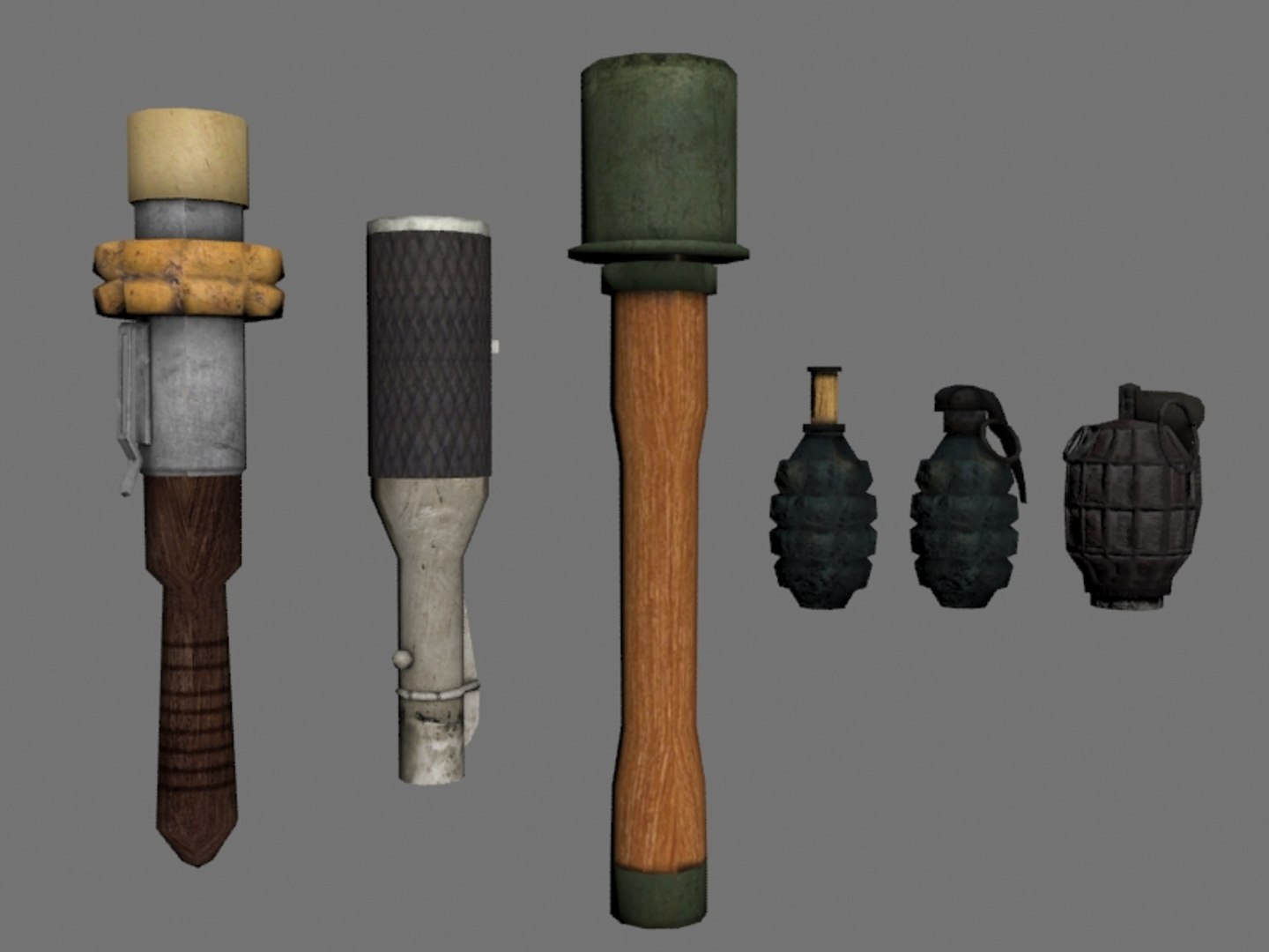 bergmann mg15 browning 3d model