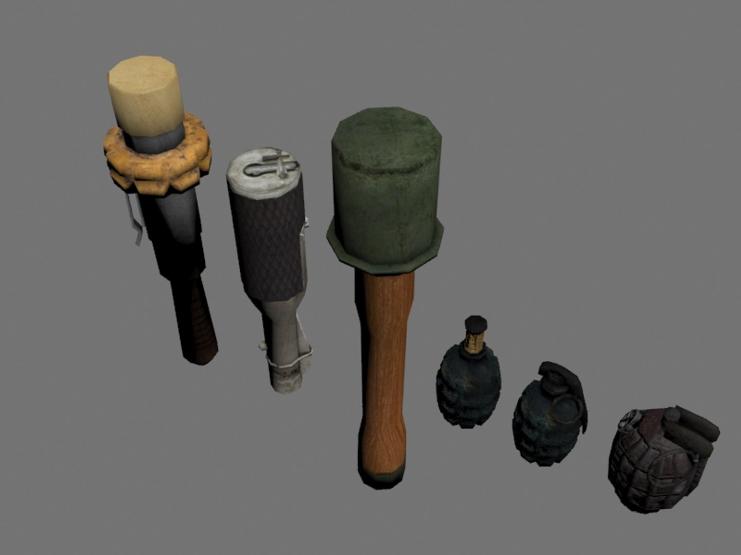 bergmann mg15 browning 3d model