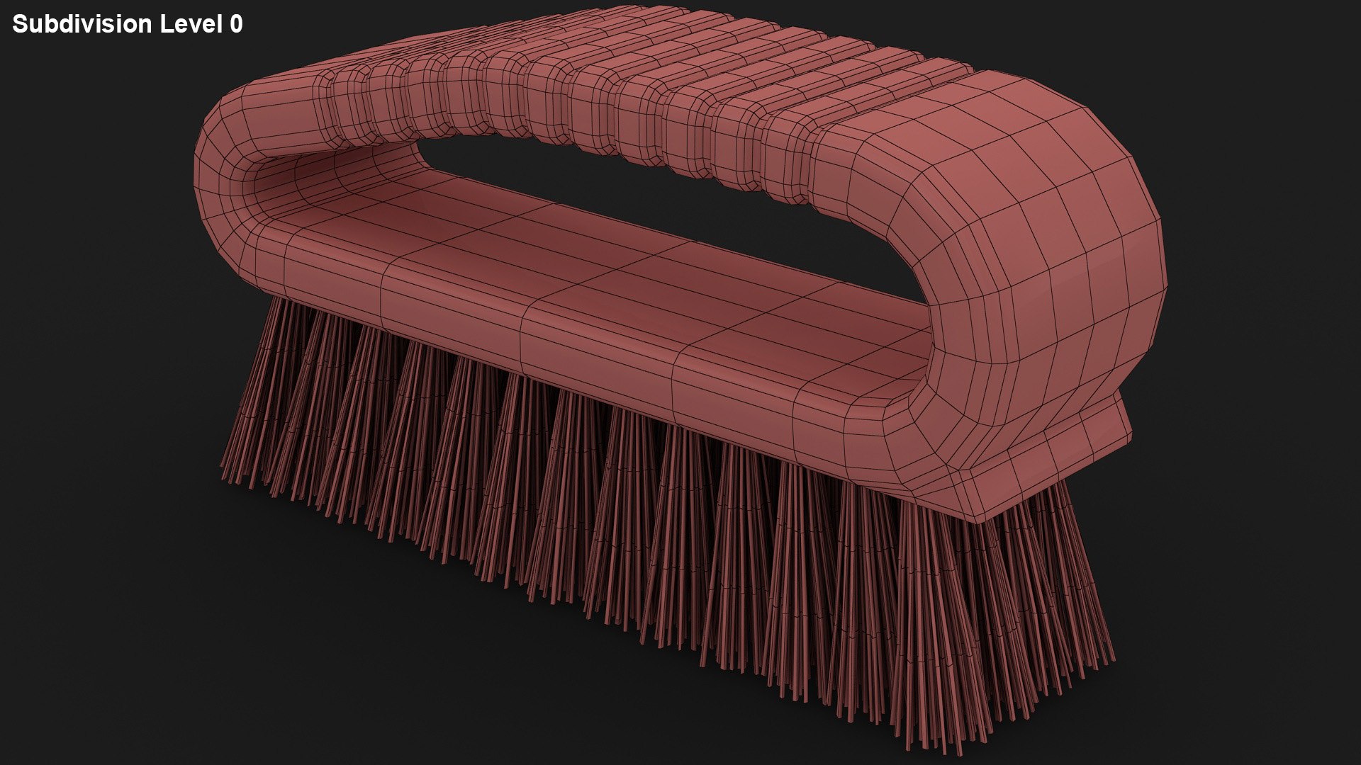 Hand scrub brush 3D model - TurboSquid 1583311