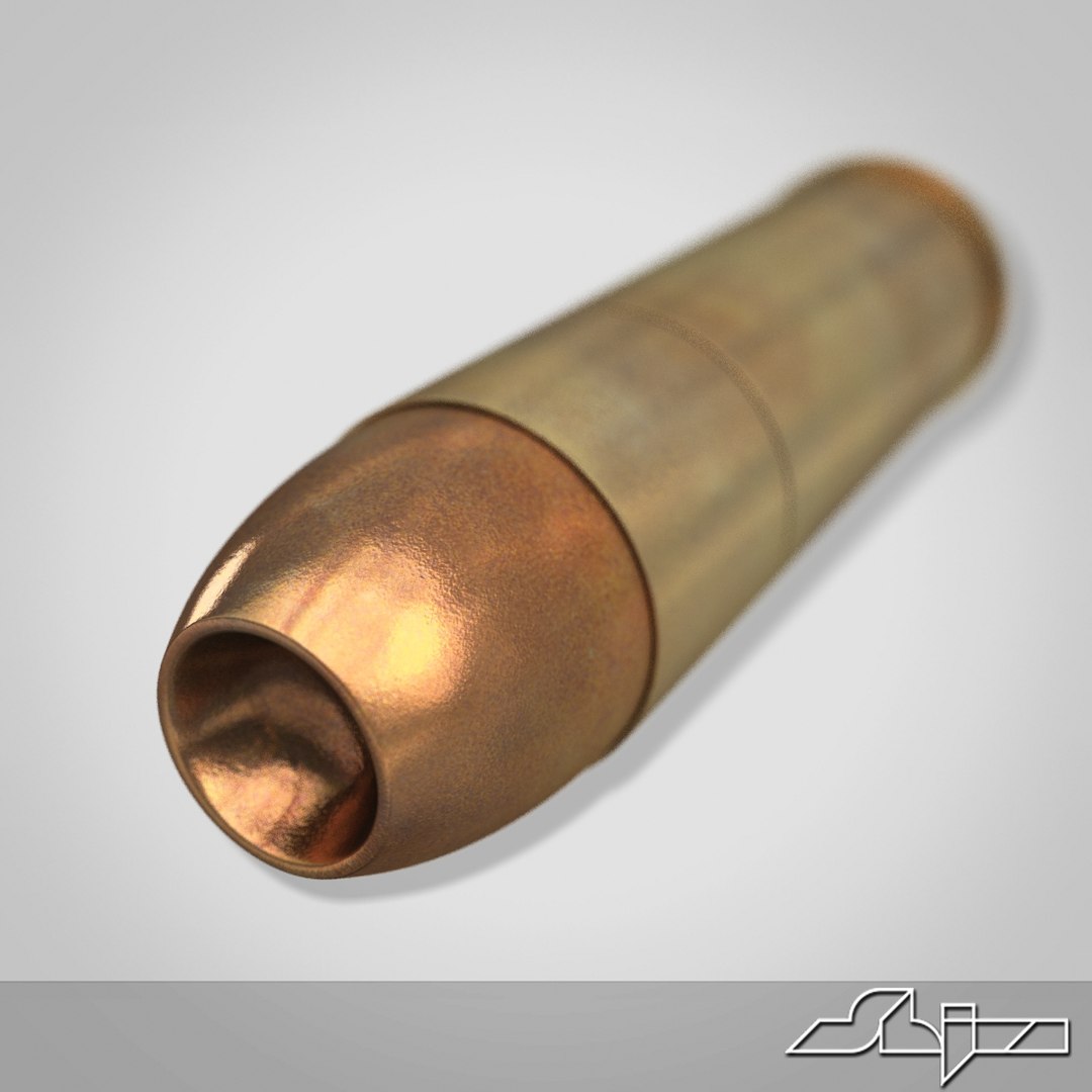 Cartridge 0 50 Mm 3d Model